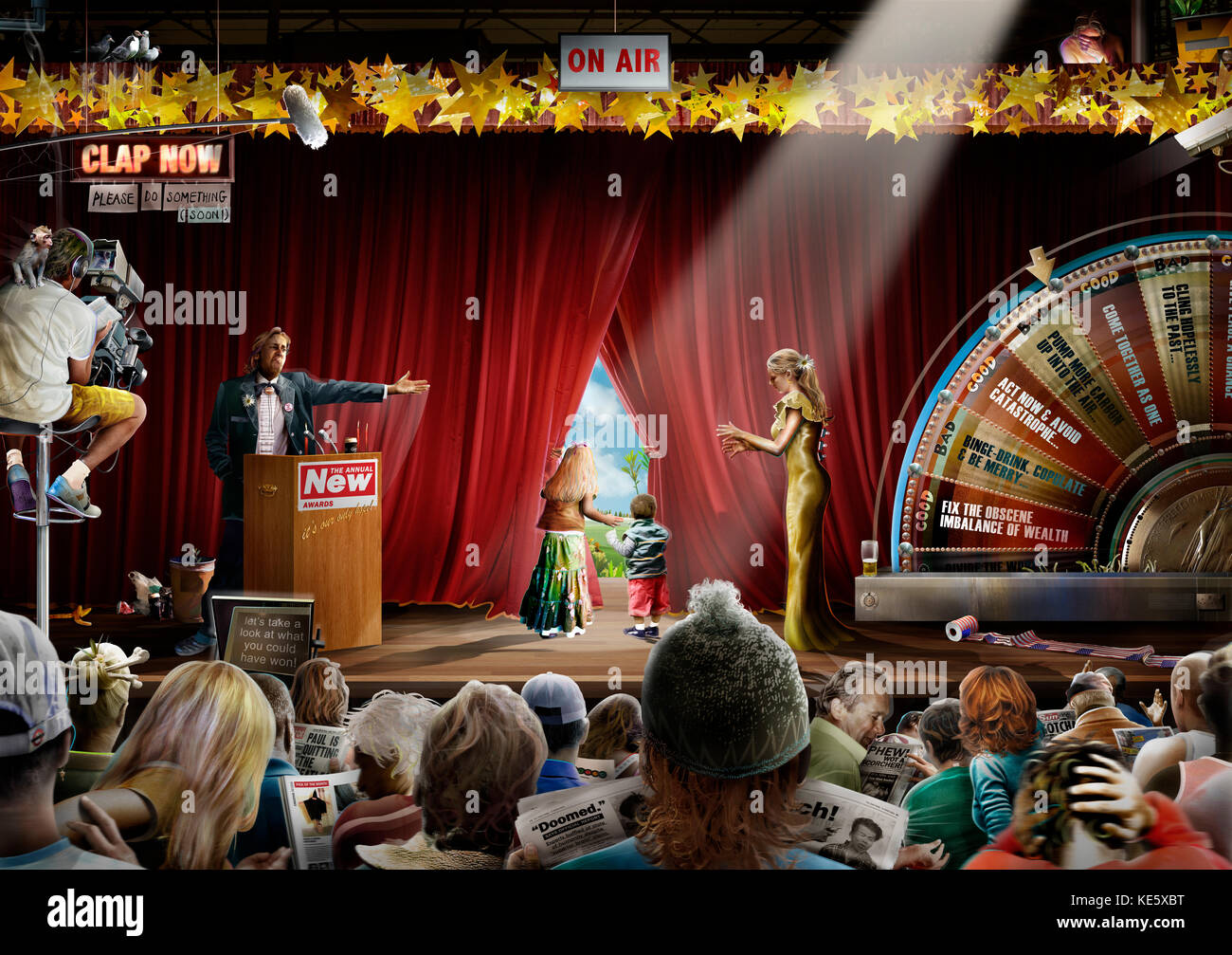 Game show tv studio hi-res stock photography and images - Alamy