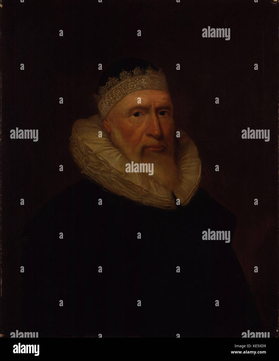 Unknown man, formerly known as Sir Julius Caesar from NPG Stock Photo ...