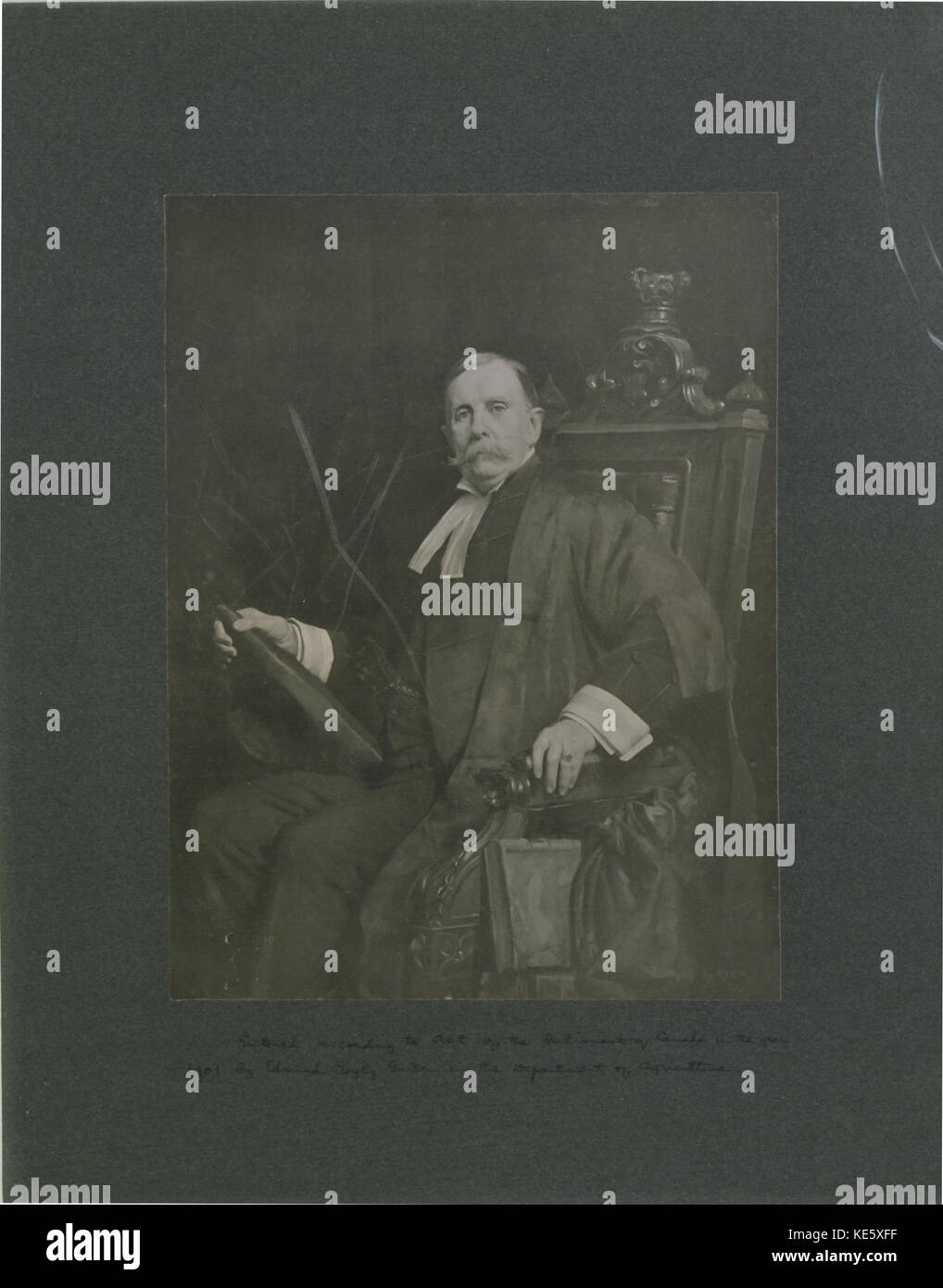 The Honorable W. G. Falconbridge (HS85 10 12148 Stock Photo - Alamy