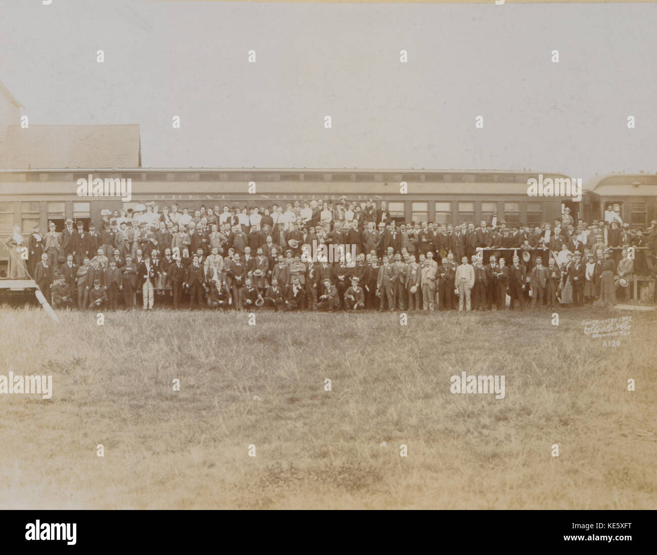 The Minnesota State Bankers' Association at Napinka, Manitoba, June ...