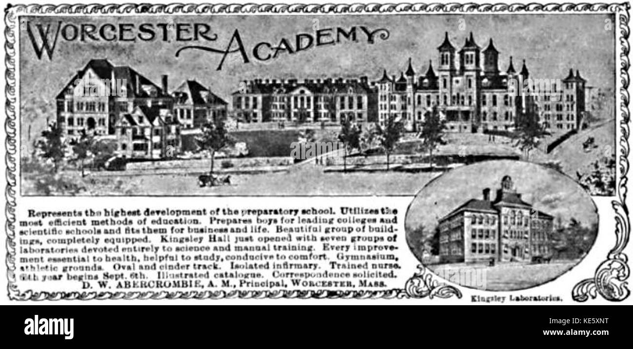 Worcester academy hi-res stock photography and images - Alamy