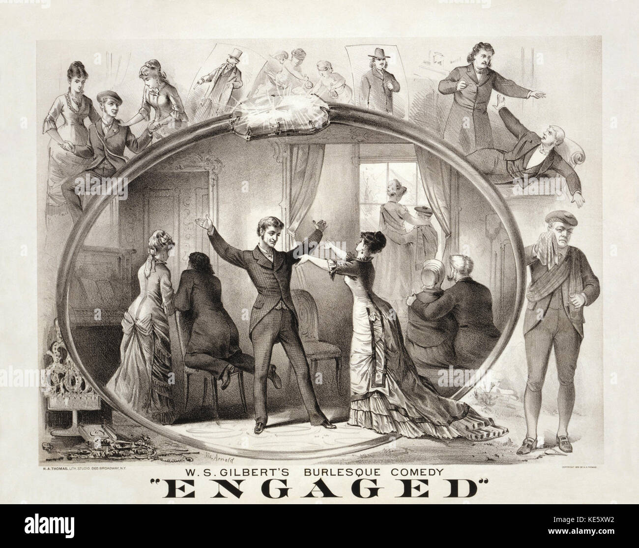 English burlesque hi-res stock photography and images - Alamy