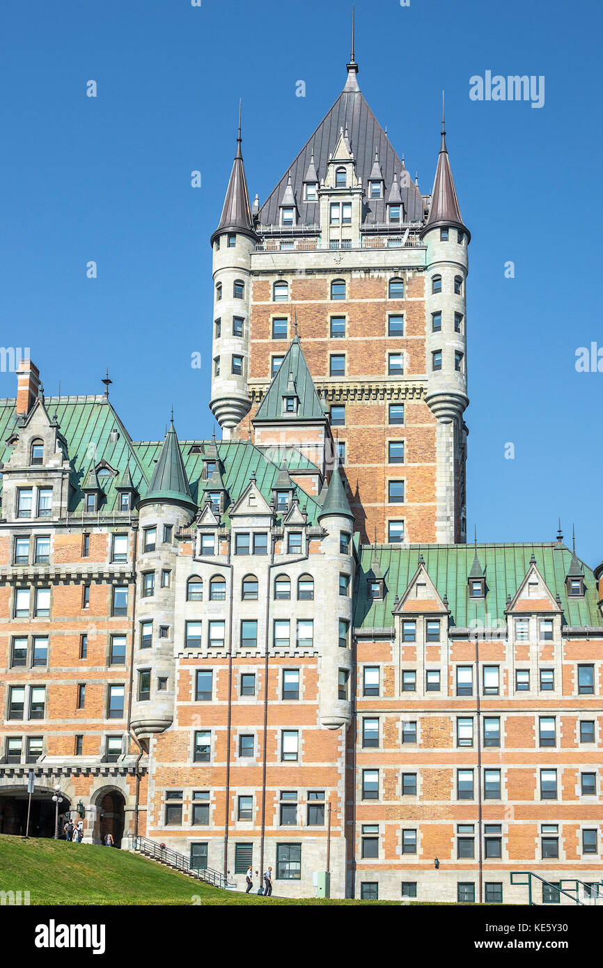 Chateau Frontenac, Quebec City, Canada Stock Photo - Alamy