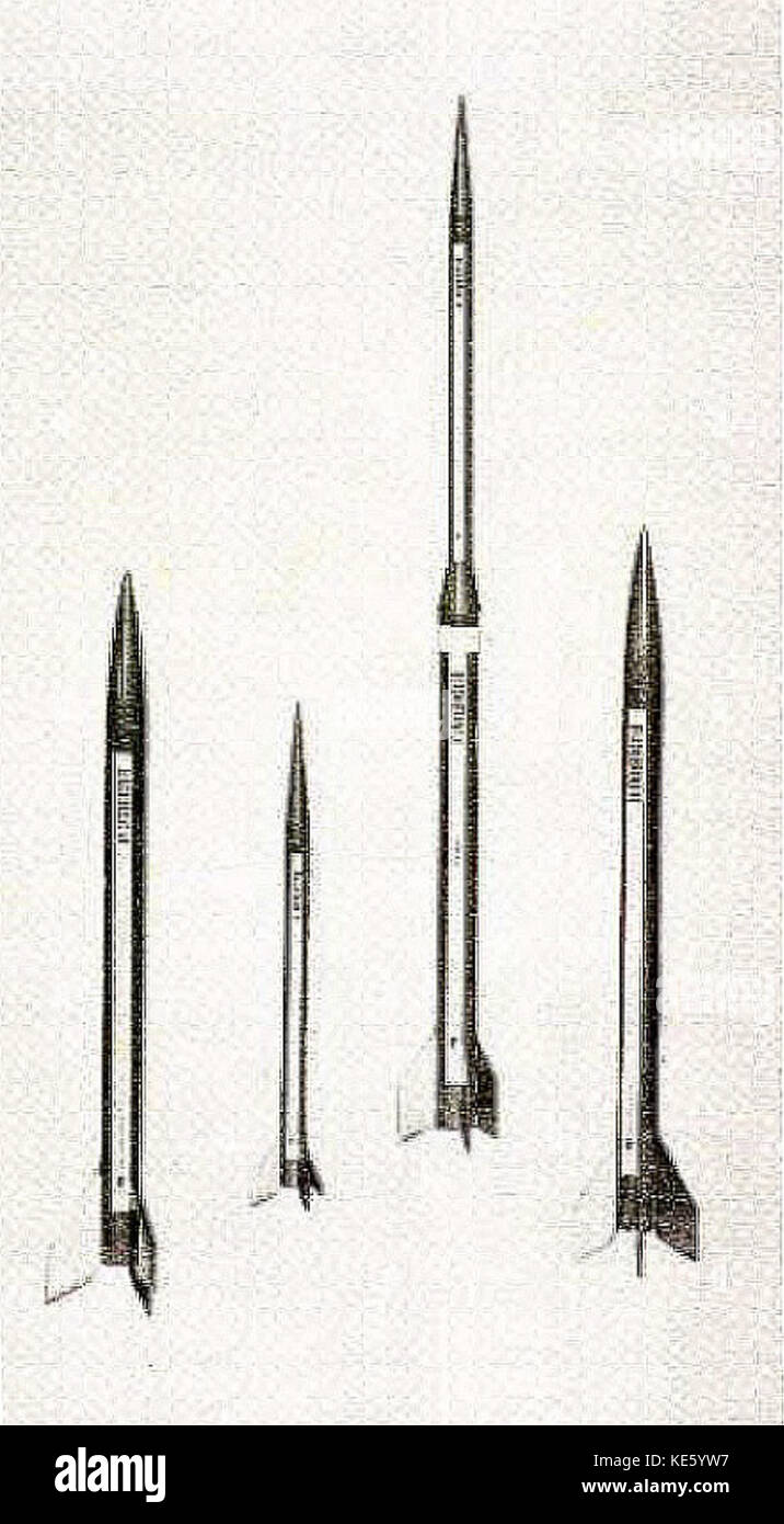 Black Brant IV rocket 02 Stock Photo - Alamy