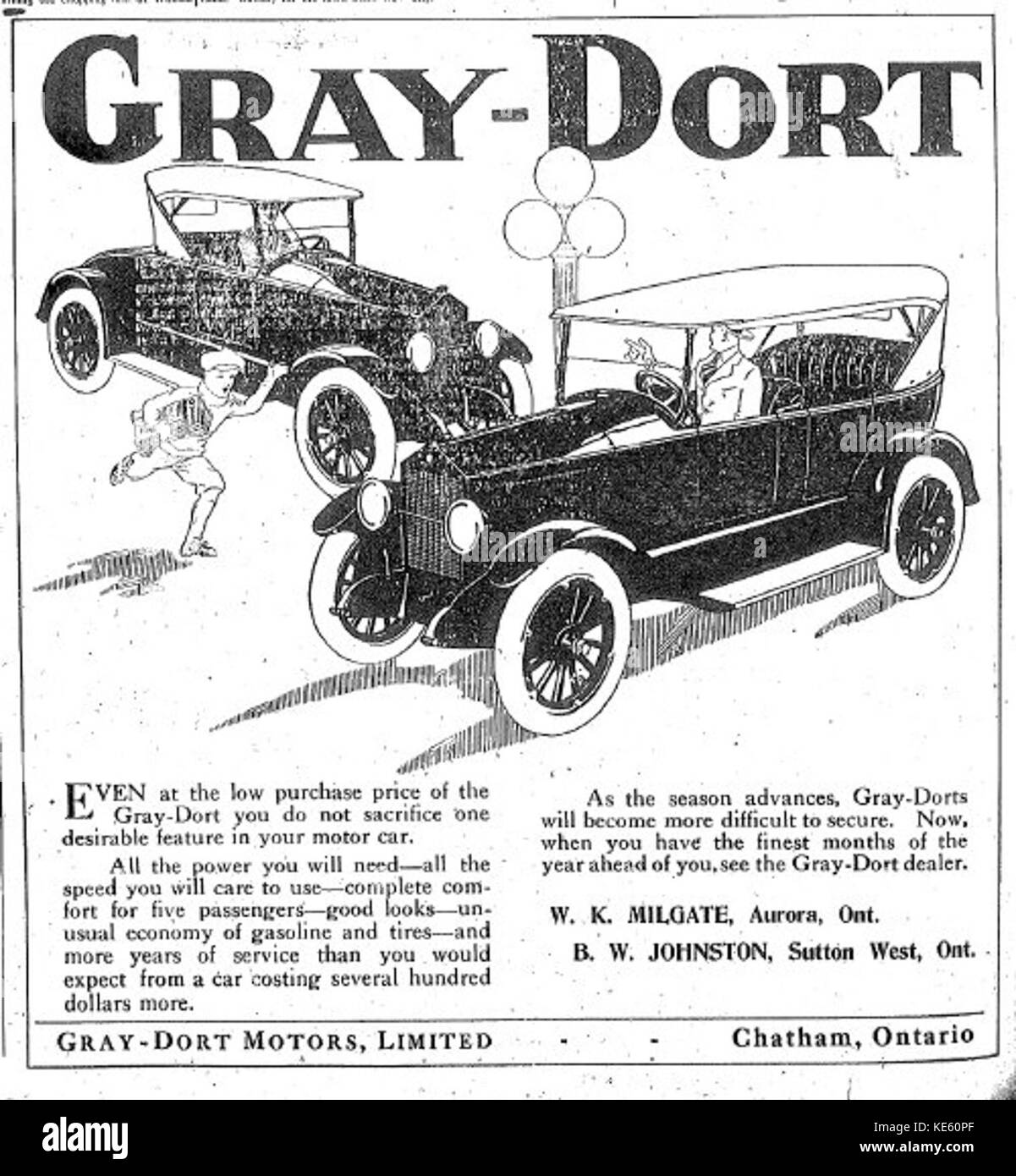 Gray dort newspaper Stock Photo - Alamy