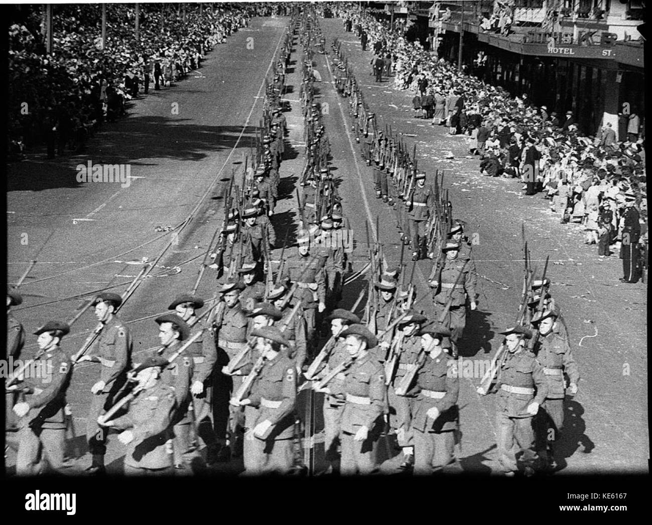 28065 Victory Day procession Stock Photo - Alamy