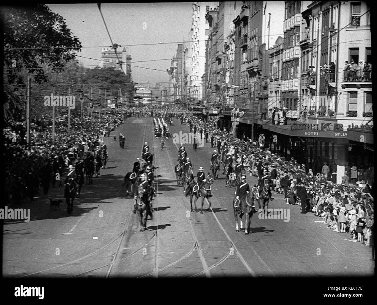 Victory day celebration parade hi-res stock photography and images - Alamy