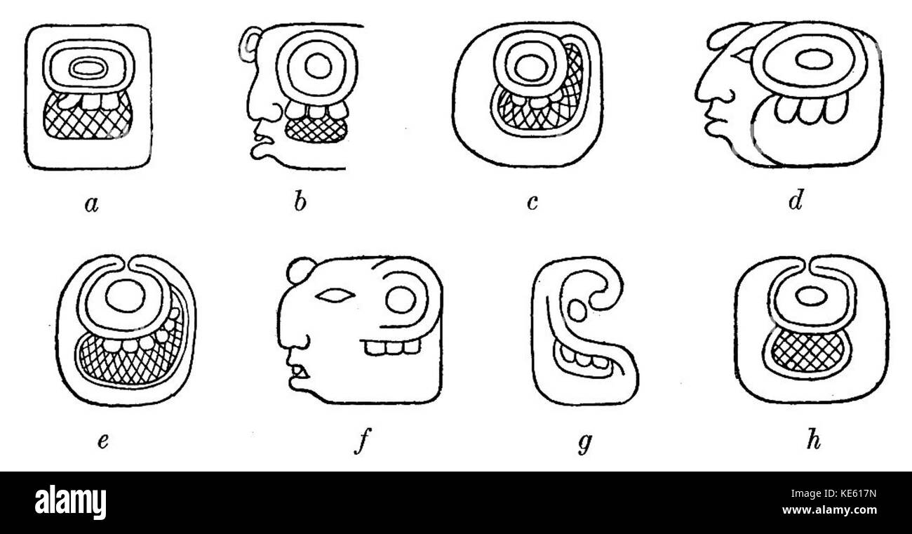 Mayan epigraphy hi-res stock photography and images - Alamy