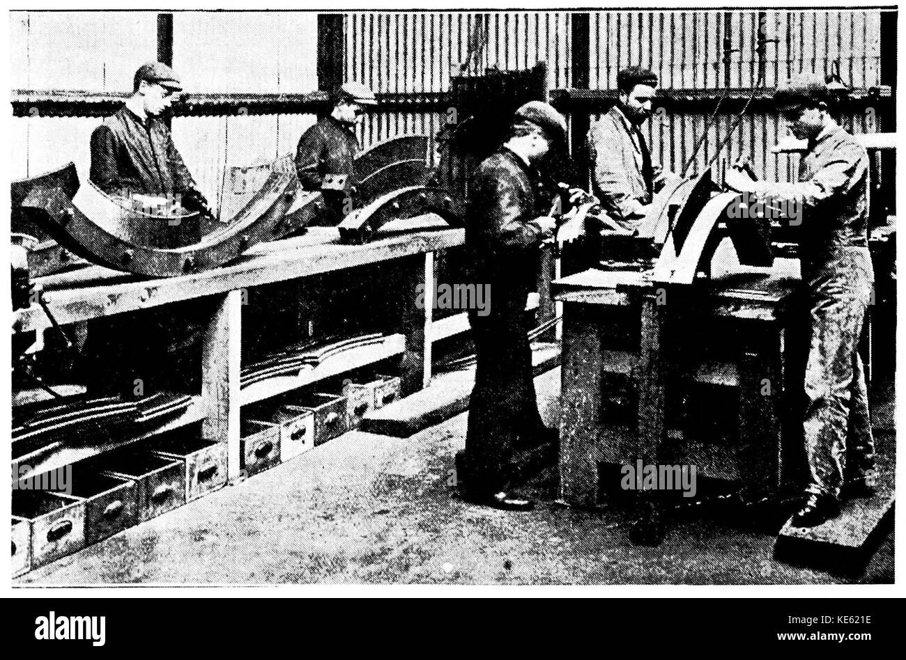 The Steam Turbine, 1911 Fig 20 Forming Segments of Casing and Rotor ...