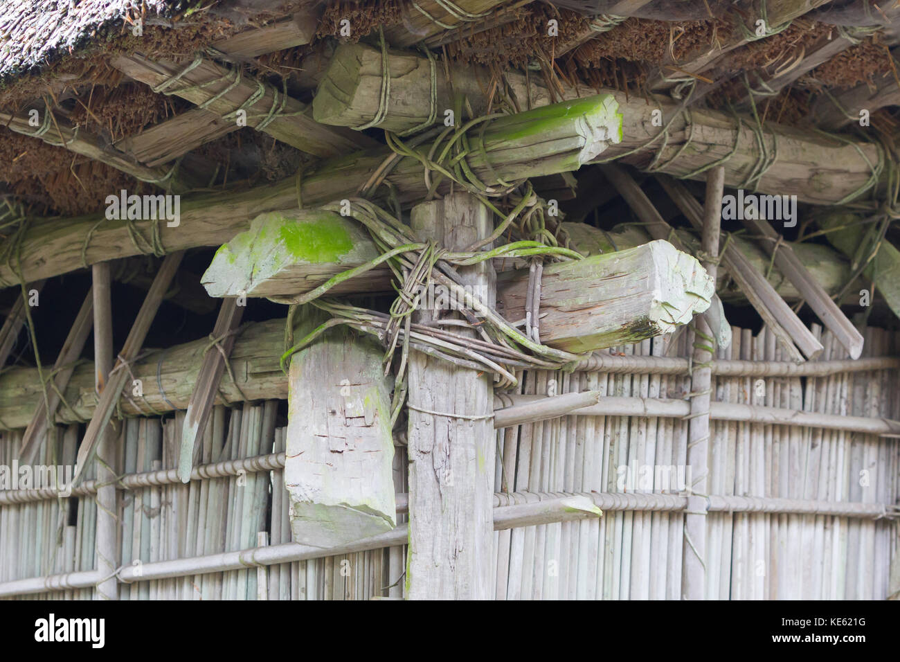 Old African building made from natural materials Stock Photo - Alamy