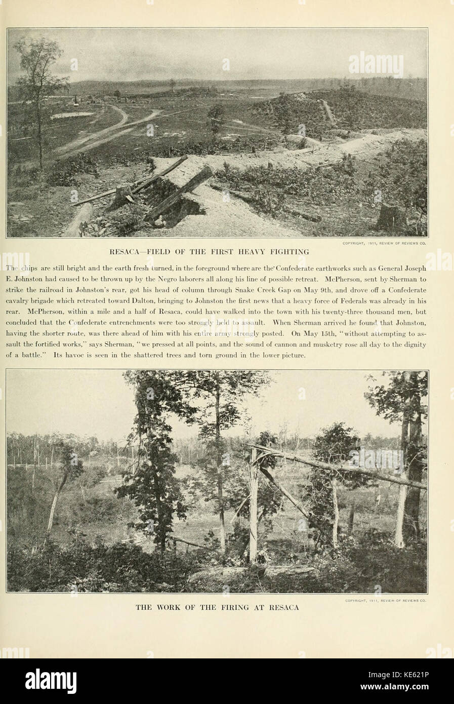 This page from 'The Photographic History of The Civil War Volume 03 ...