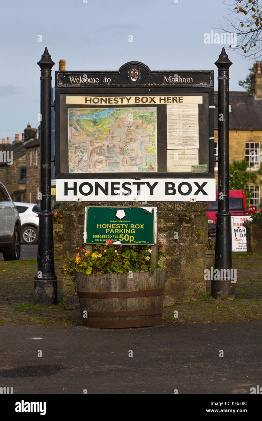 Honesty box sign hi-res stock photography and images - Alamy
