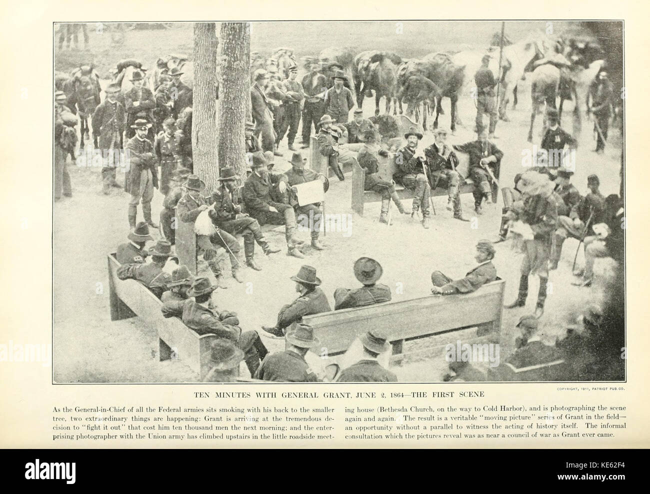This page from 'The Photographic History of The Civil War' presents ...