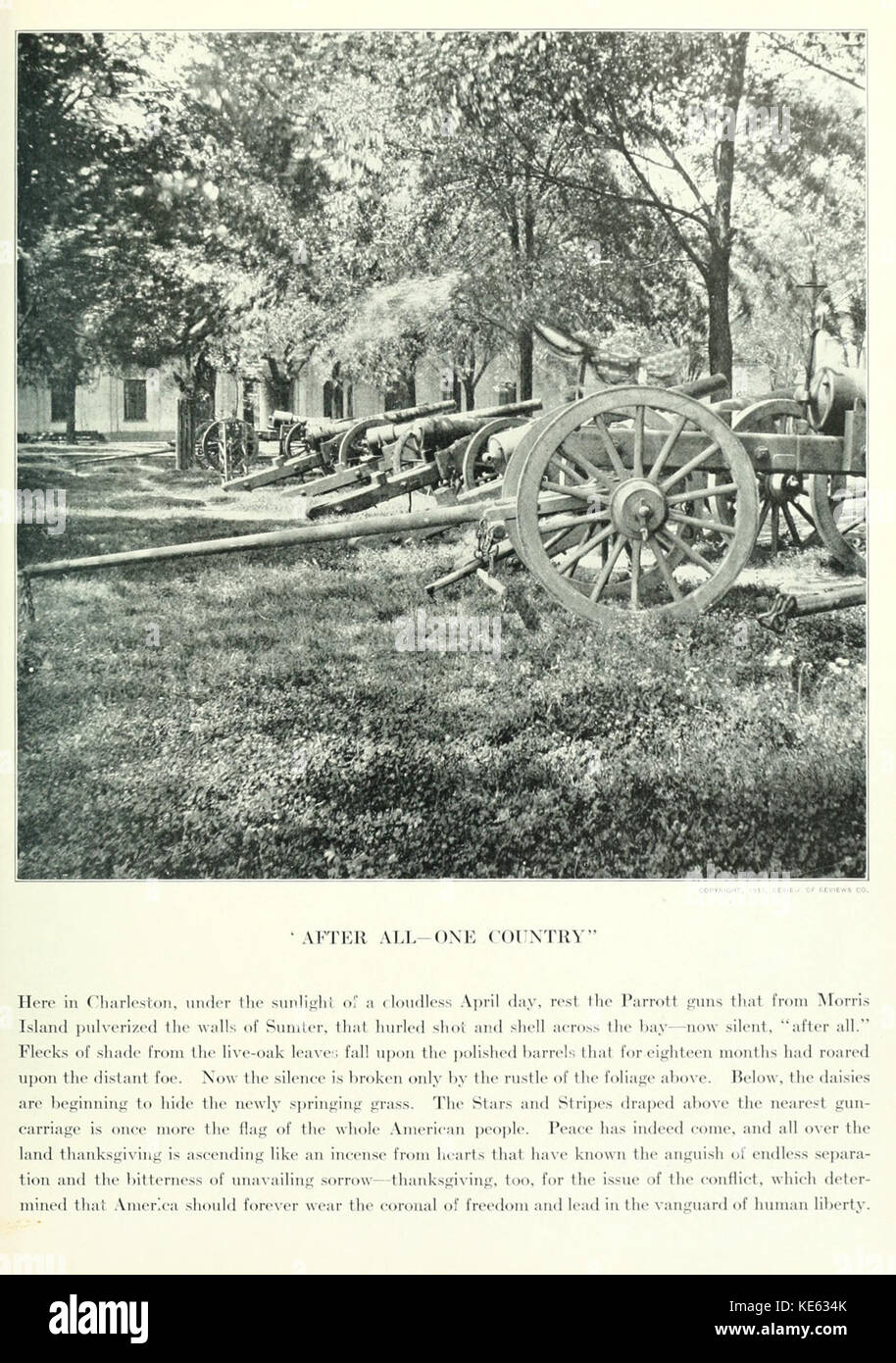This page from 'The Photographic History of The Civil War' provides a ...