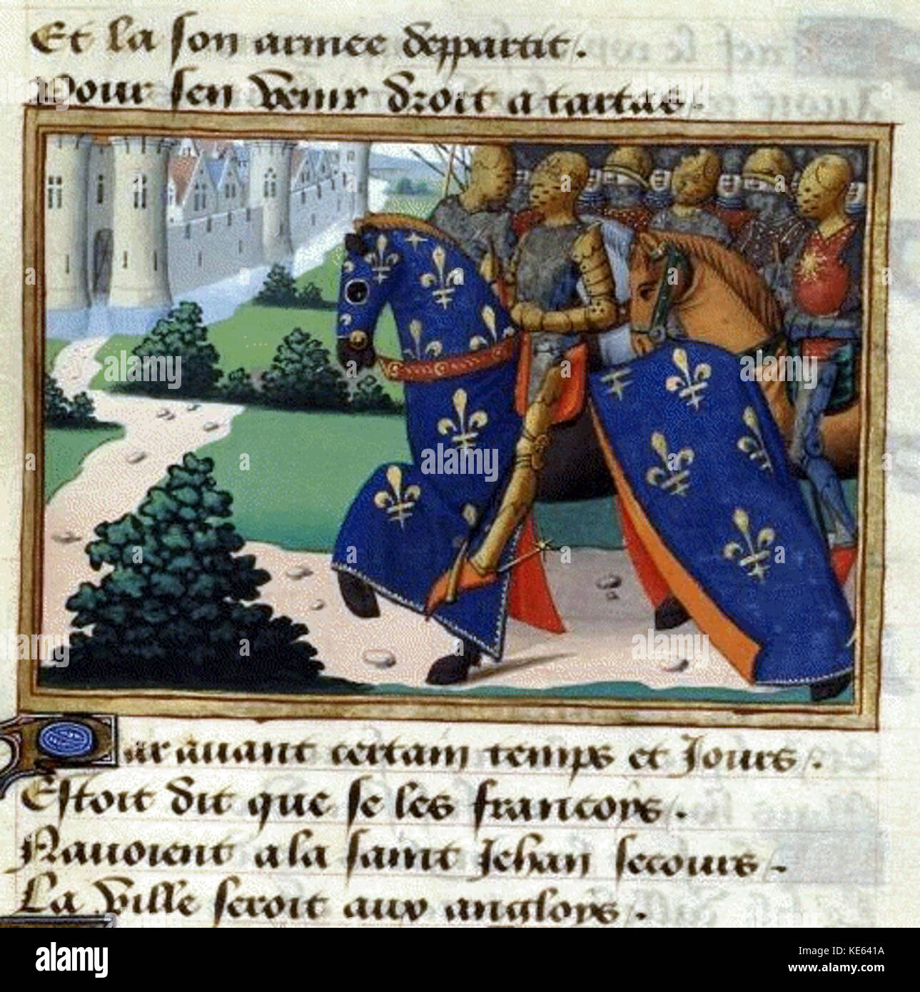 Vigiles du roi Charles VII 14 Stock Photo - Alamy