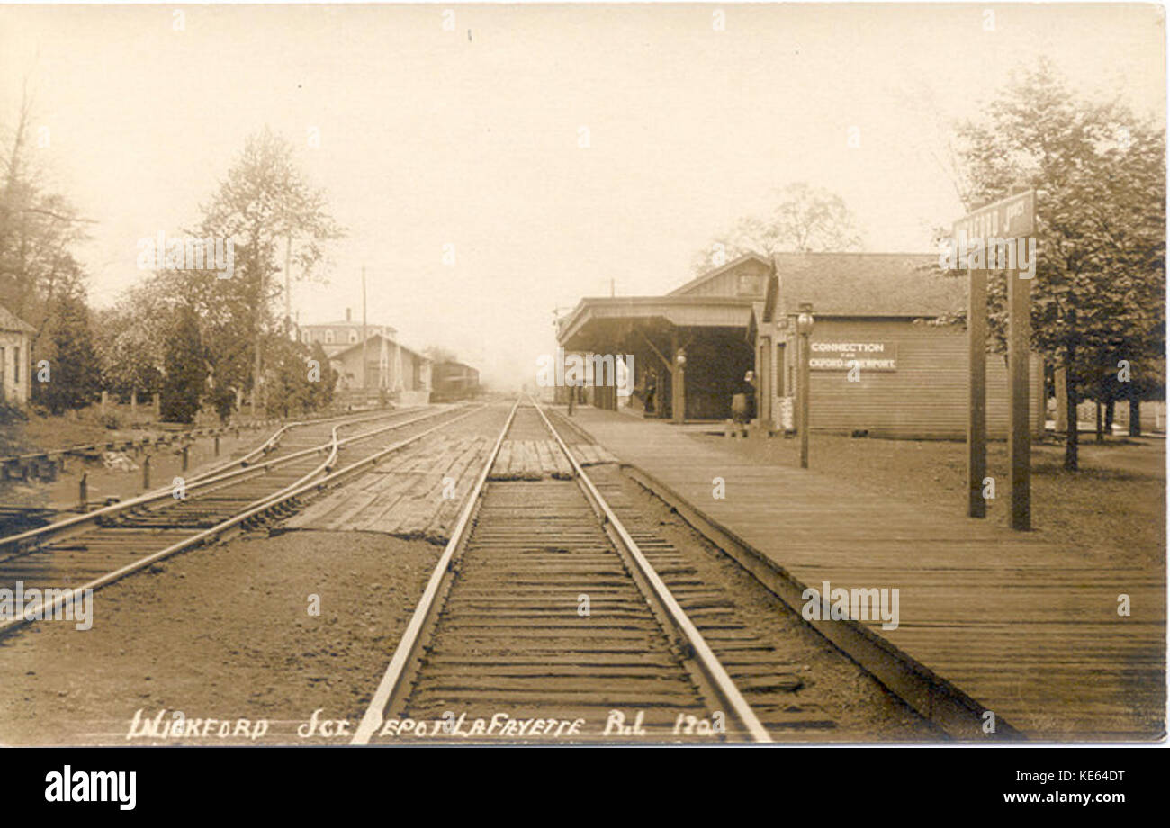Wickford Junction 1914 Stock Photo - Alamy