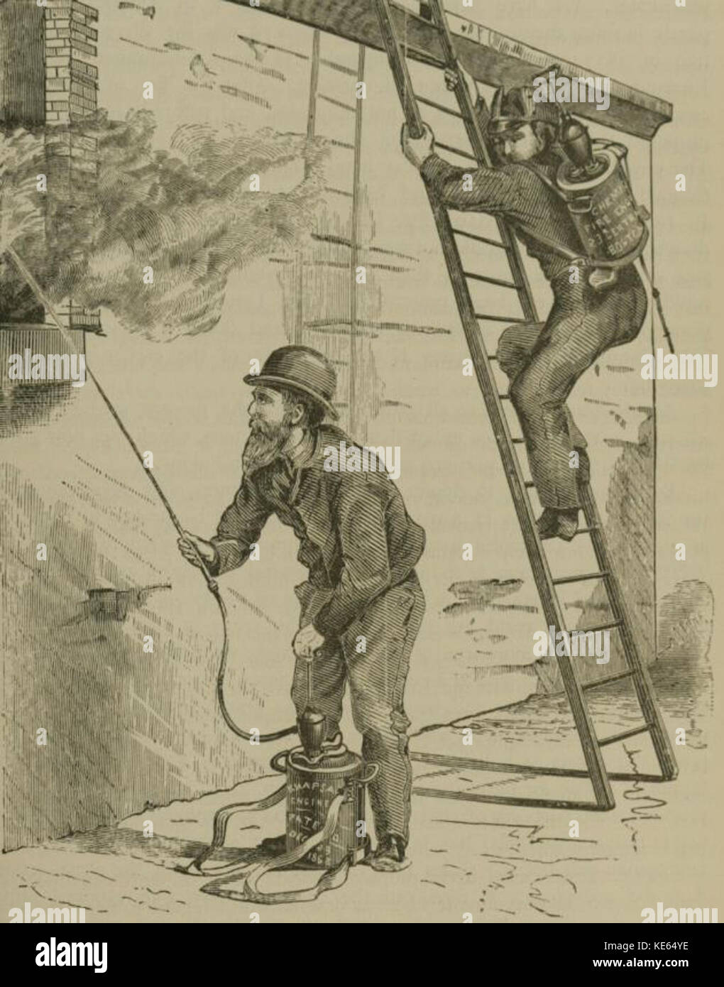 Vintage firefighters hi-res stock photography and images - Alamy