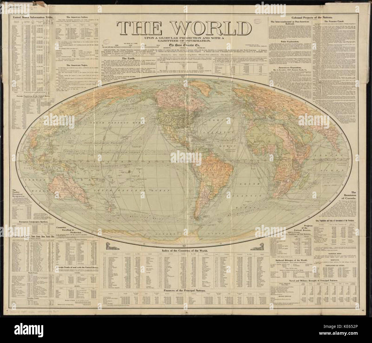 Globular projection hi-res stock photography and images - Alamy