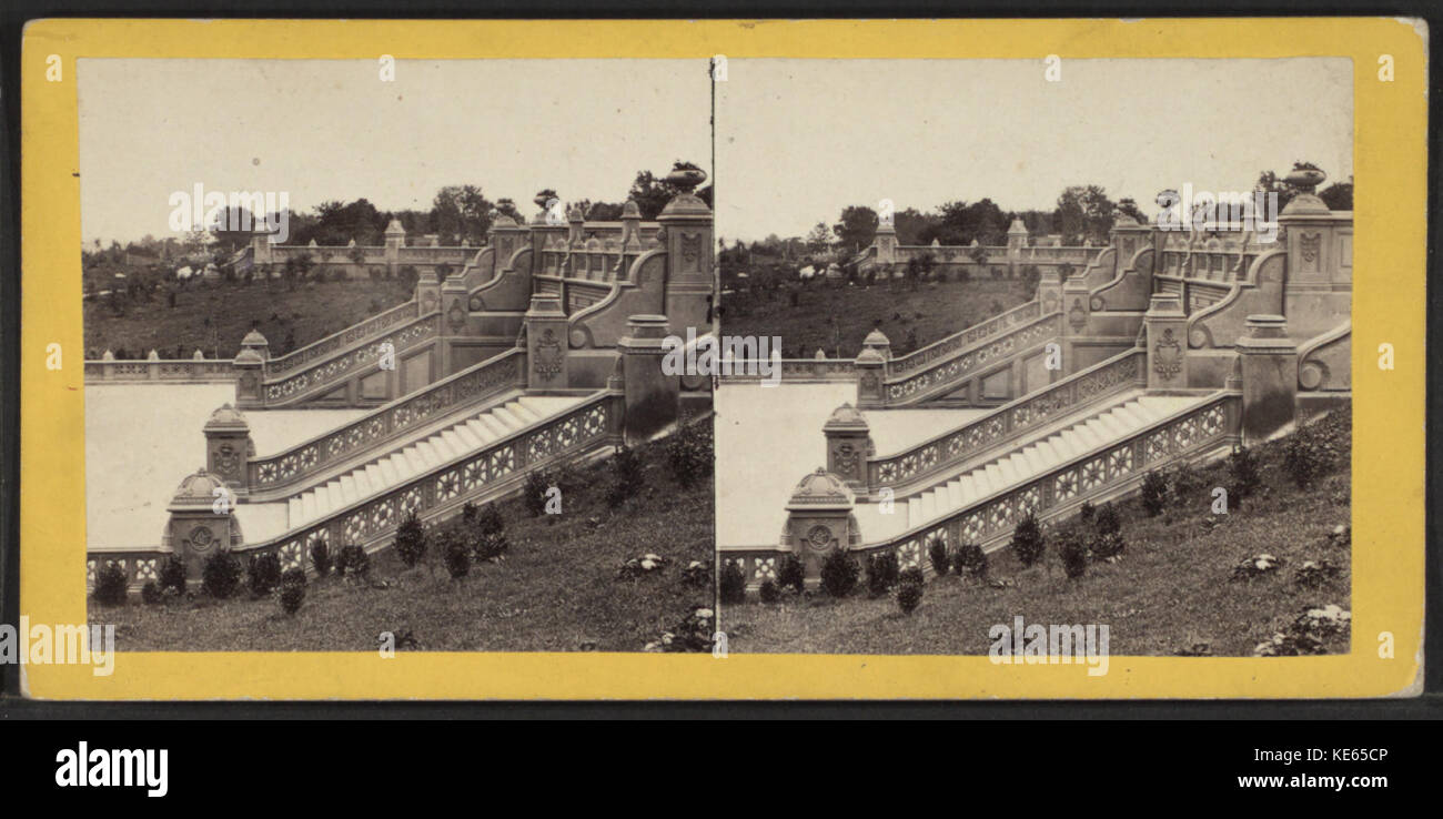 The Marble Terrace, by T. C. Roche 2 Stock Photo - Alamy