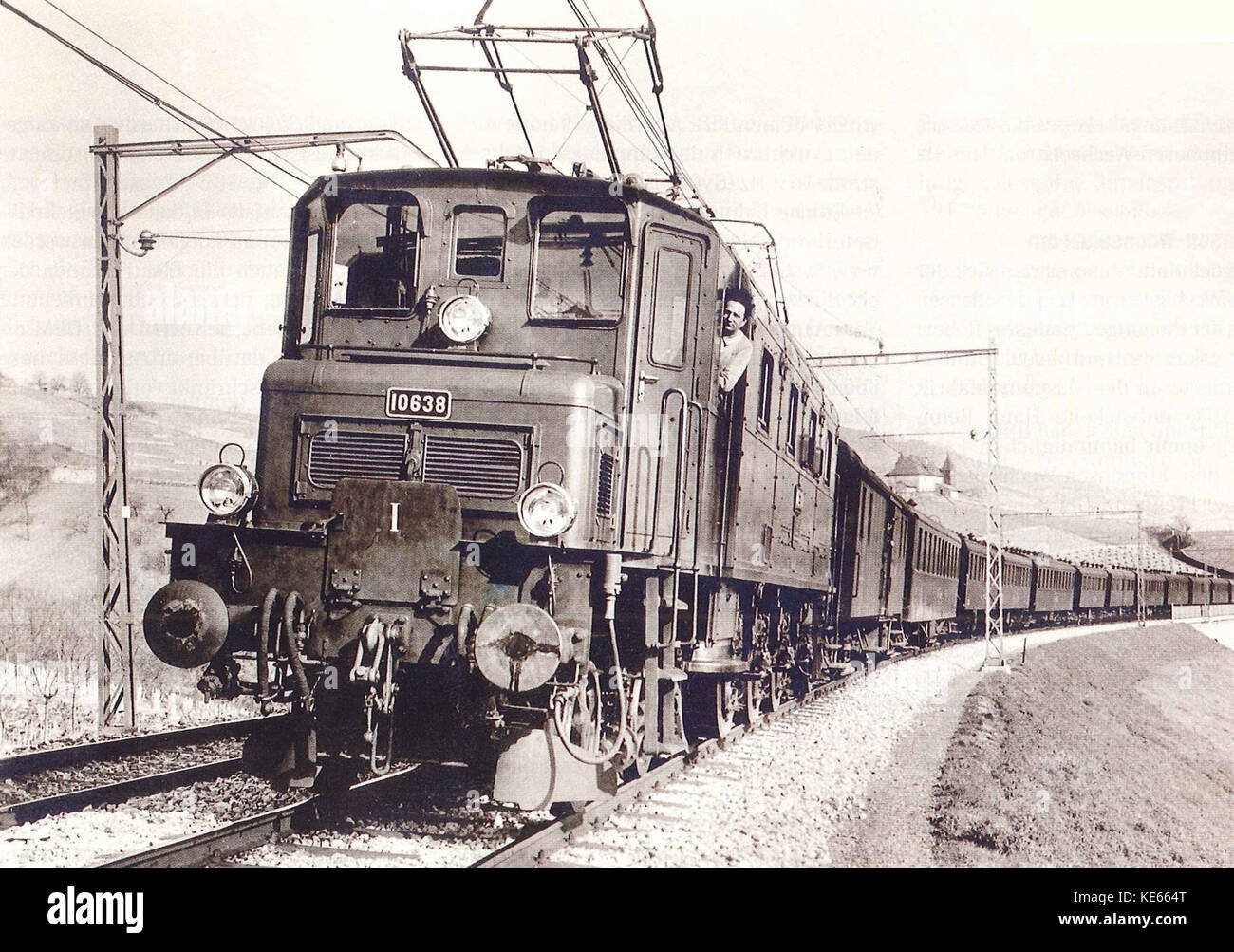 SBB Ae 3 6 I 10638 Stock Photo - Alamy