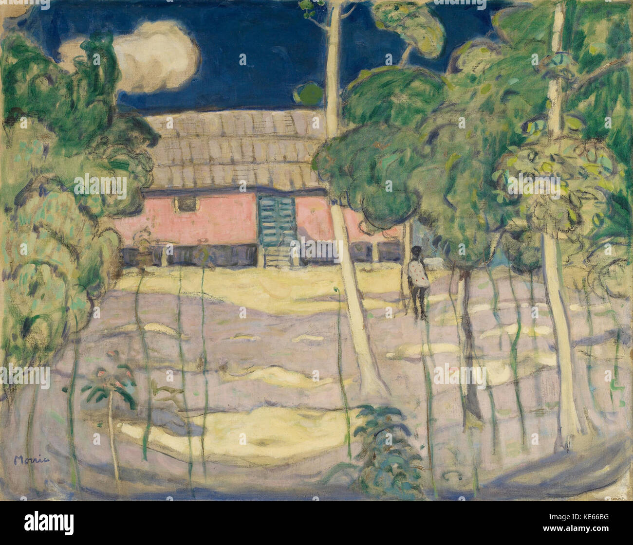 A landscape painting by James Wilson Morrice depicting the scenic views ...