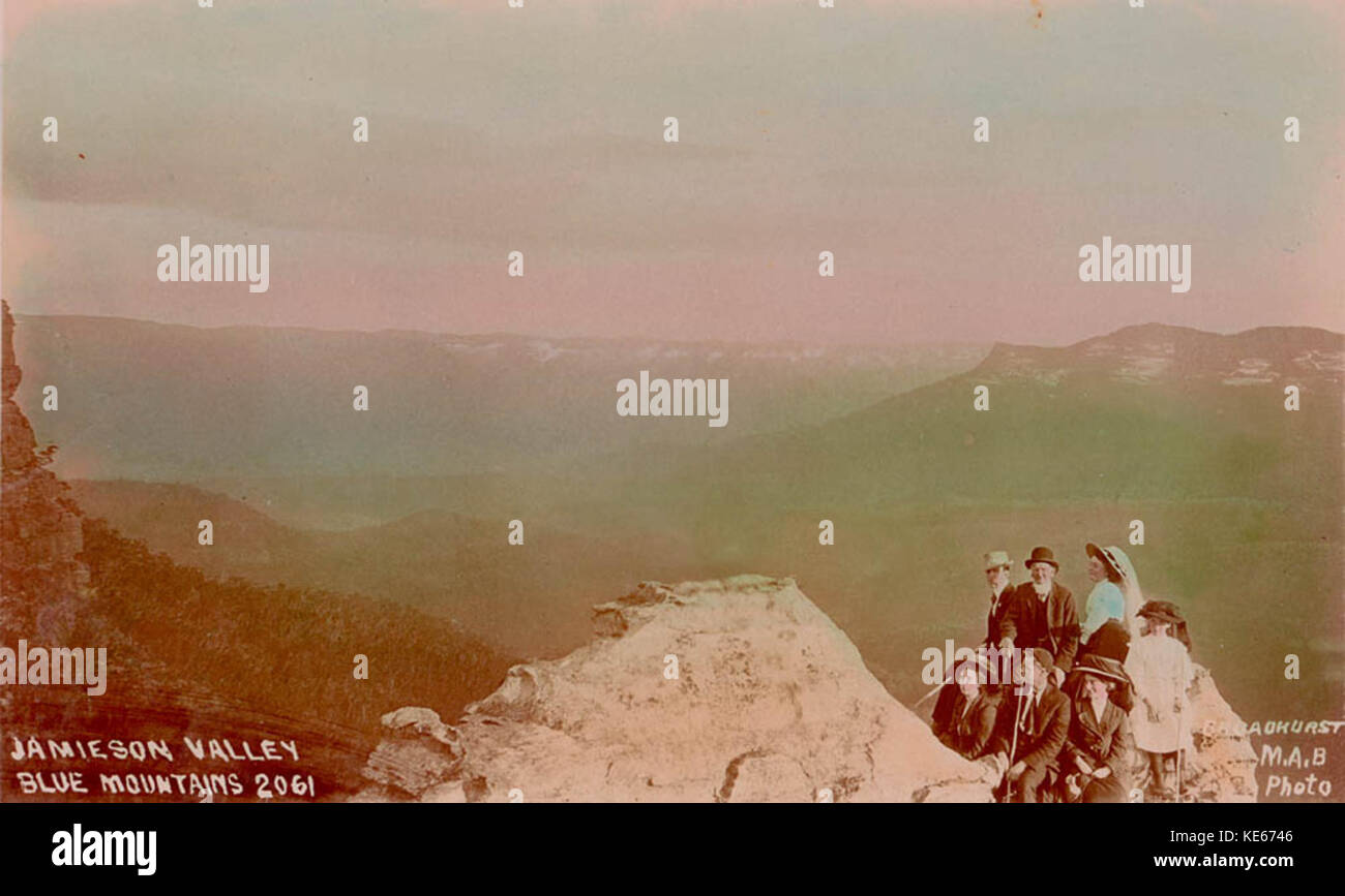 796426 Jamieson Valley Blue Mountains Stock Photo - Alamy