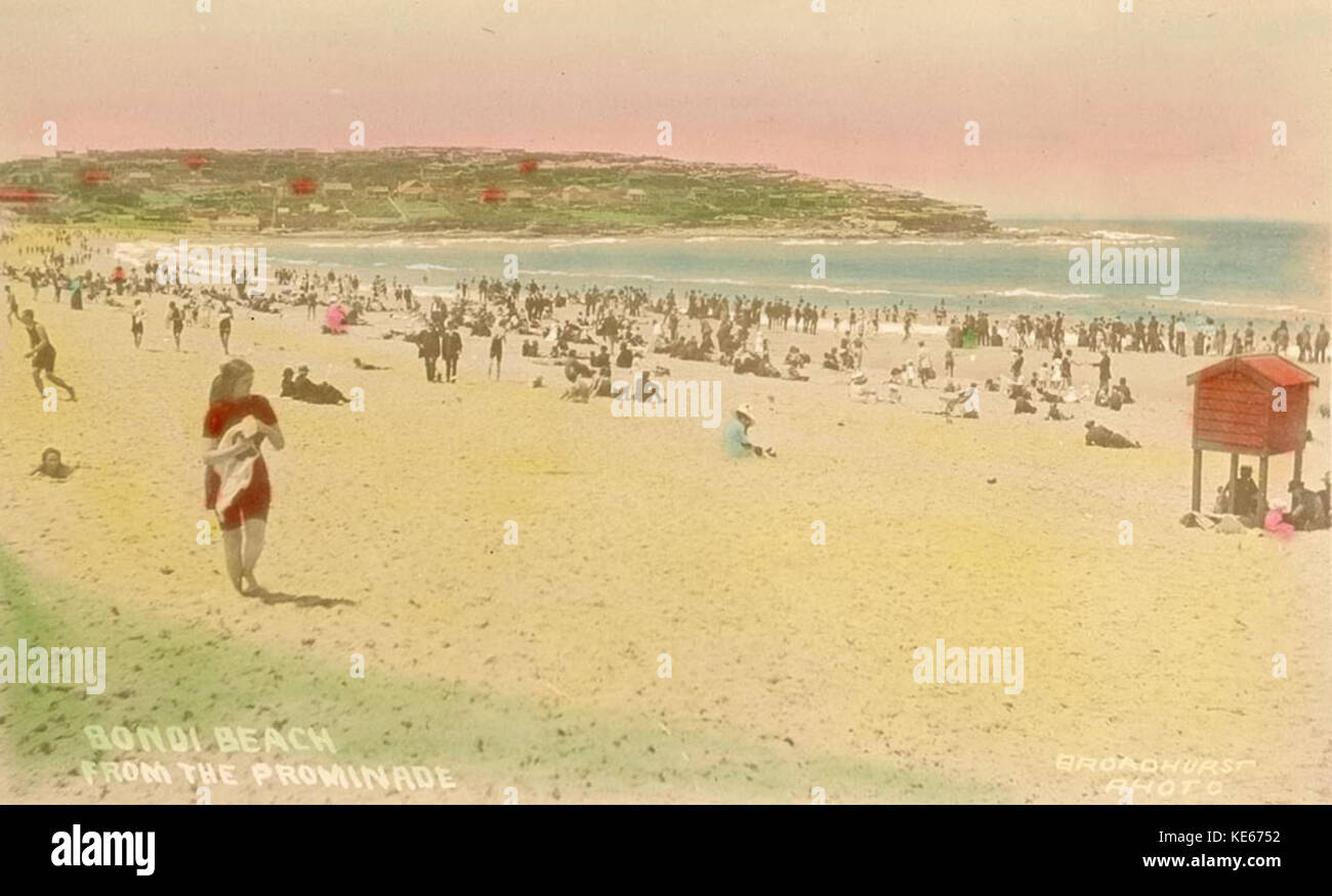 796127 Bondi Beach from the Promenade Stock Photo - Alamy