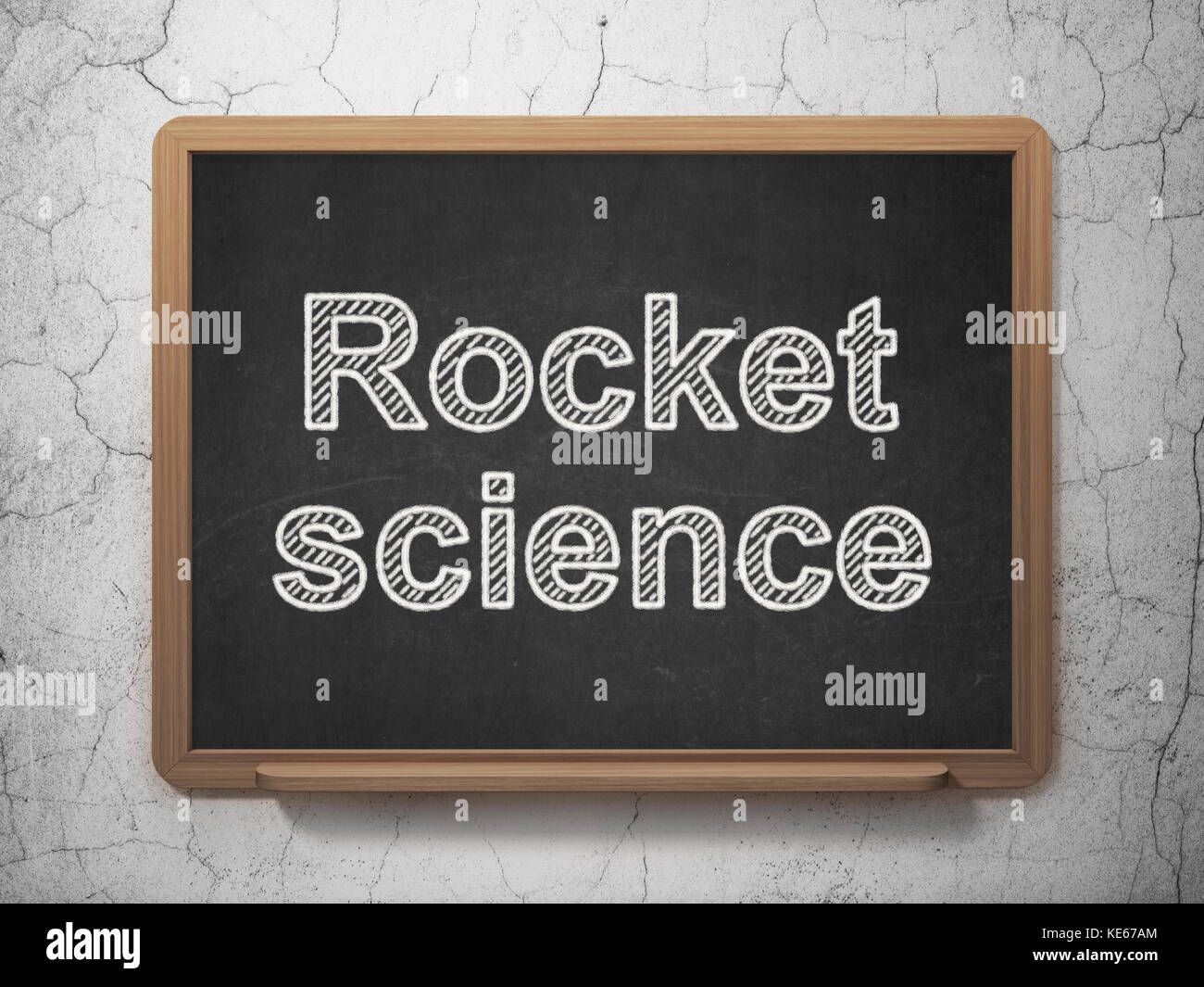 Science concept: Rocket Science on chalkboard background Stock Photo ...