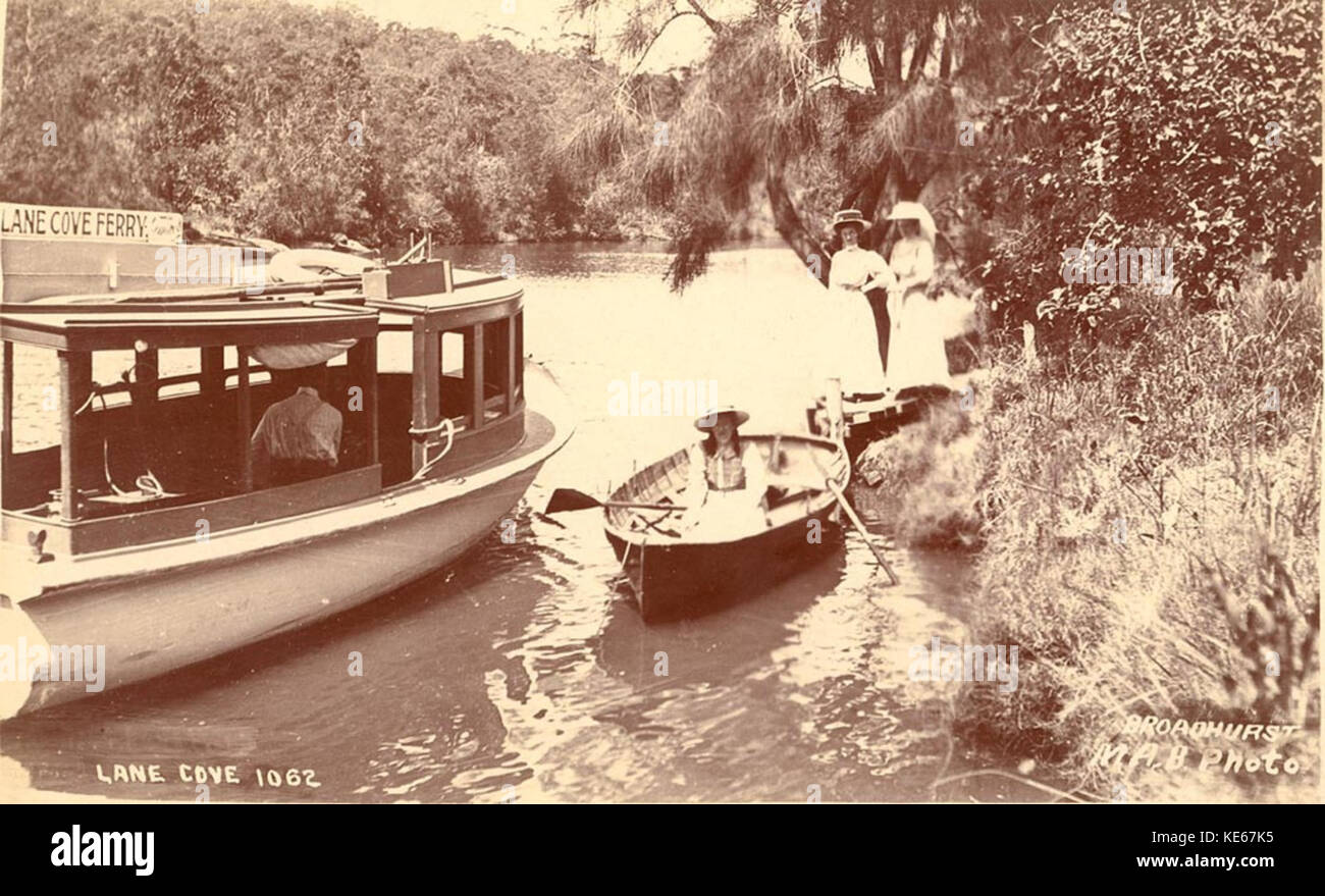 796503 Lane Cove including Lane Cove Ferry Stock Photo - Alamy