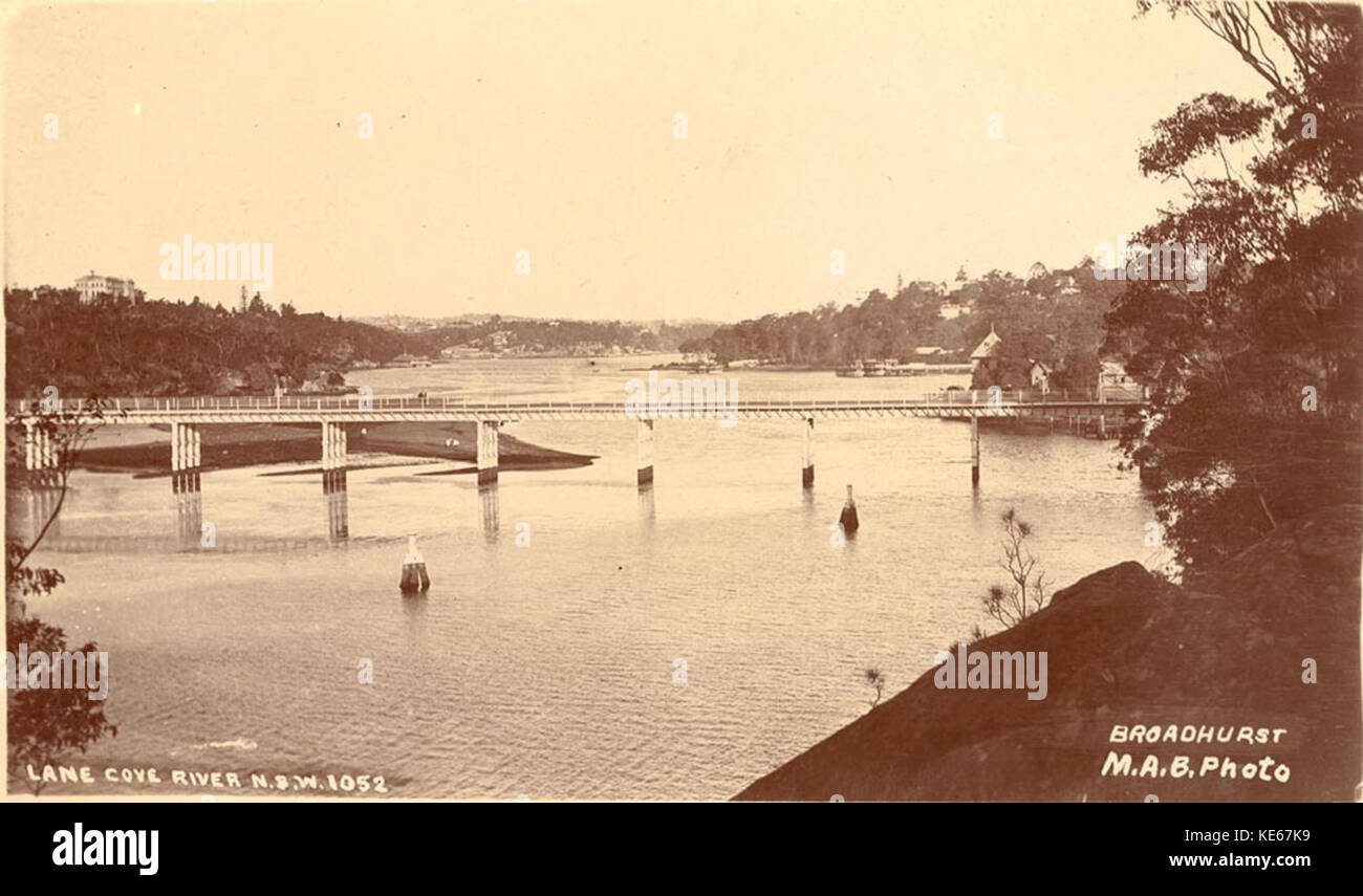 796515 Lane Cove River NSW including bridge Stock Photo - Alamy