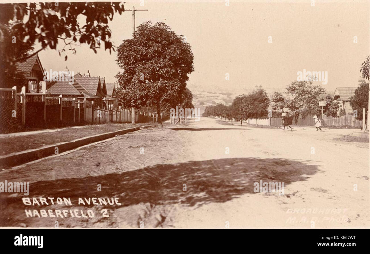 Haberfield hi-res stock photography and images - Alamy