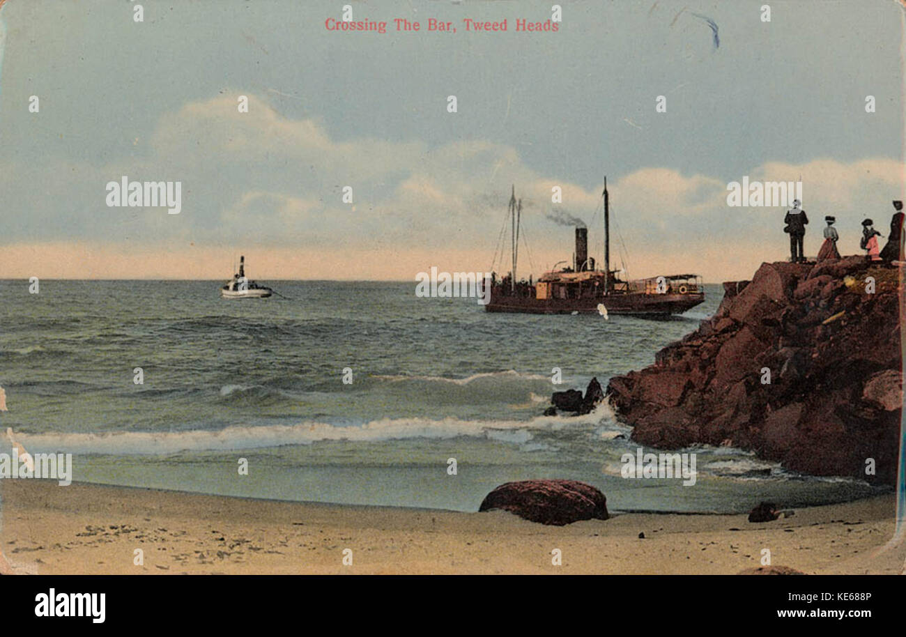 796949 Crossing the Bar Tweed Heads Stock Photo - Alamy