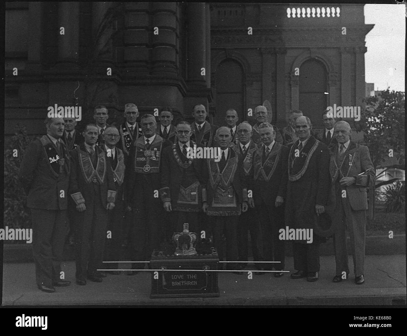 85996 Loyal Orange Lodge Town Hall Sydney Stock Photo - Alamy