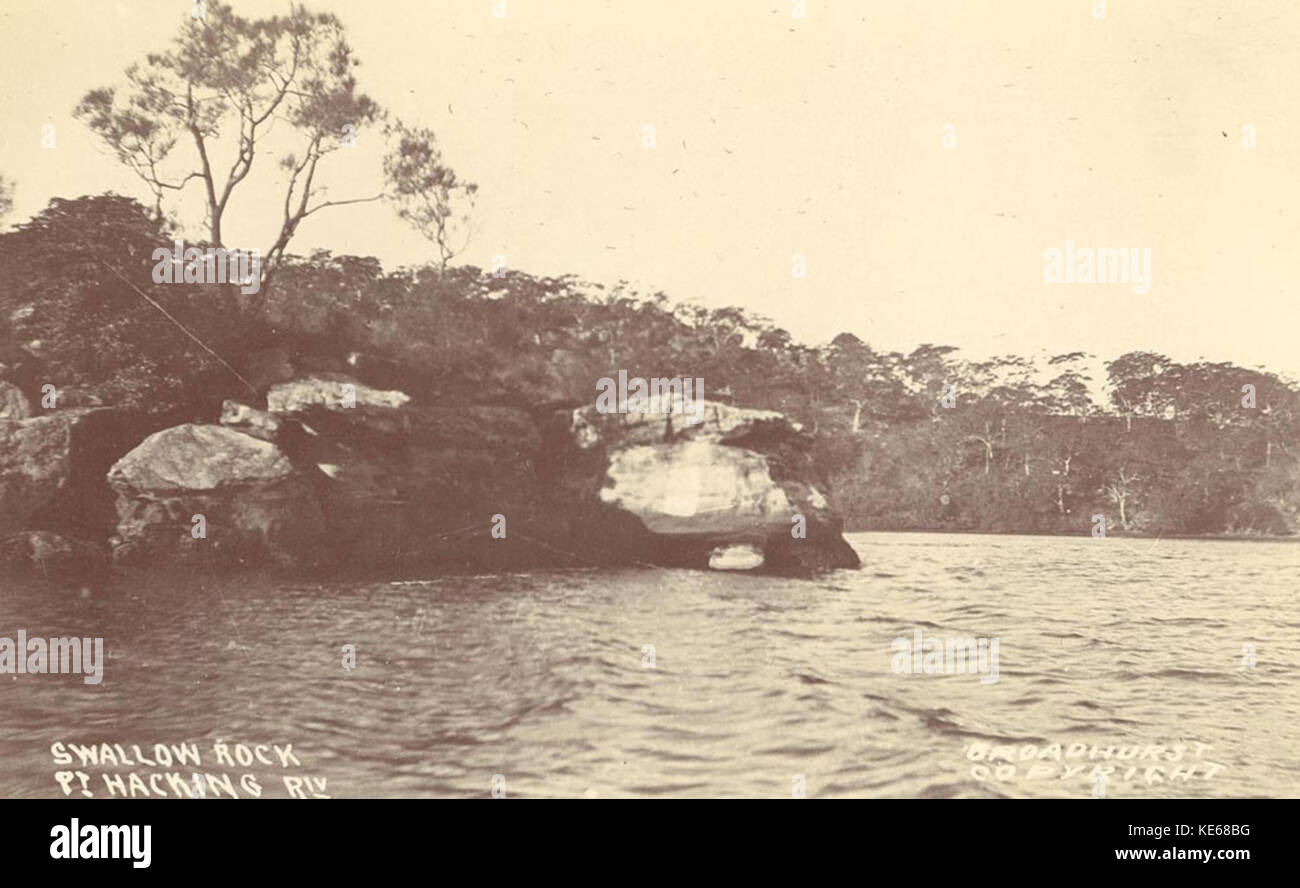 796805 Swallow Rock Port Hacking River Stock Photo - Alamy