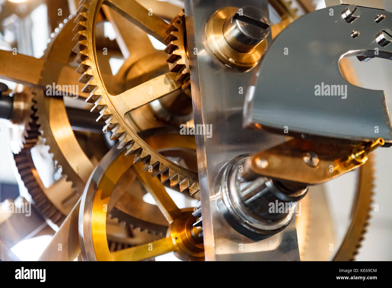 Mechanism of gears hi-res stock photography and images - Alamy