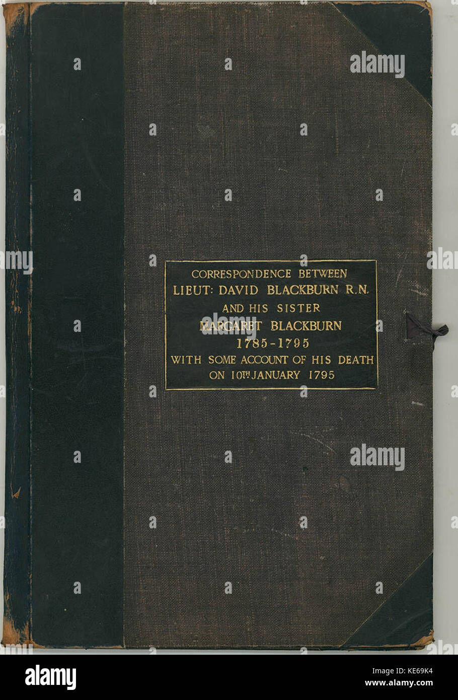 403745 Collection 11 Blackburn family Letters received from David ...