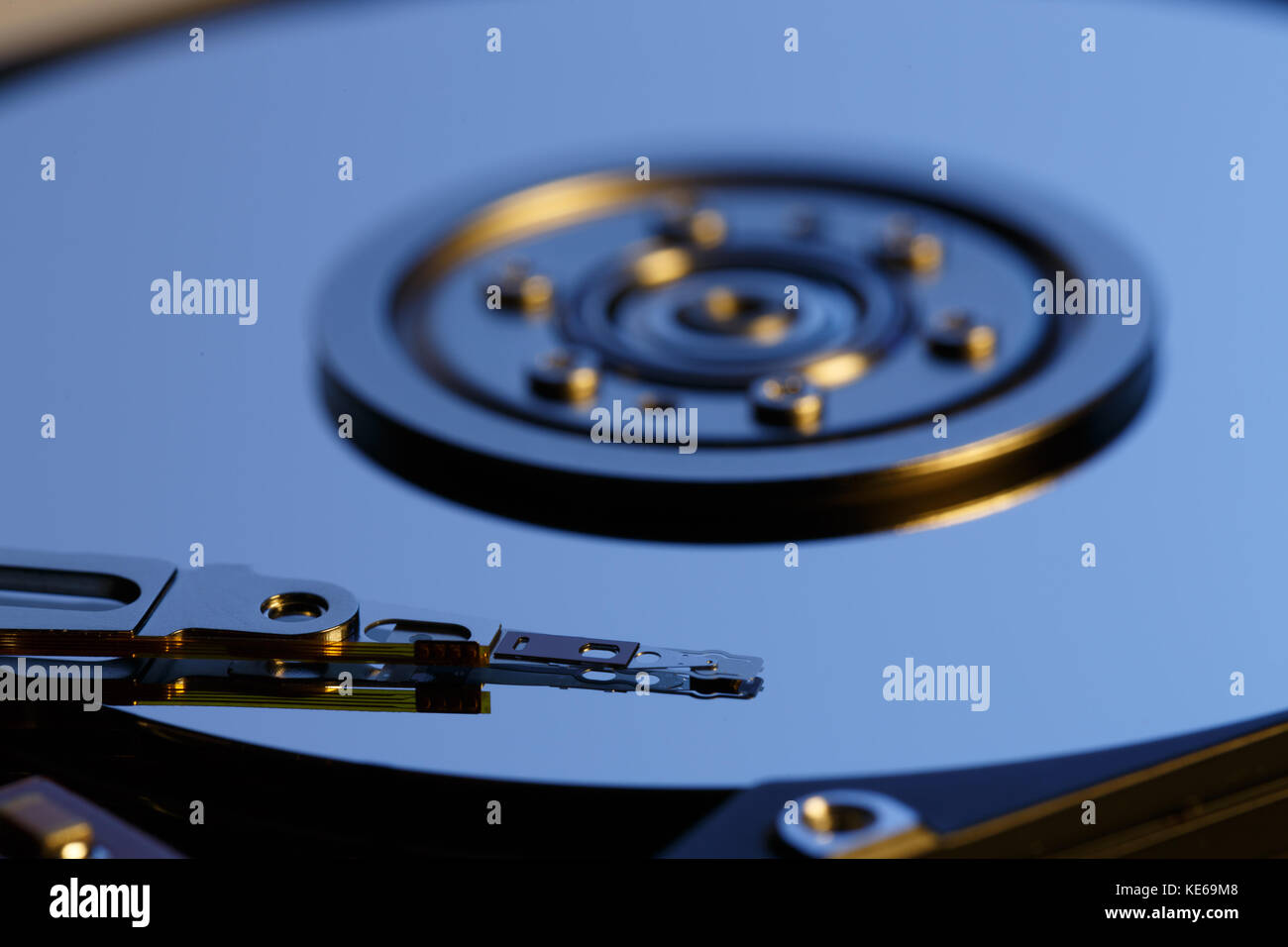 Open HDD disc Stock Photo - Alamy