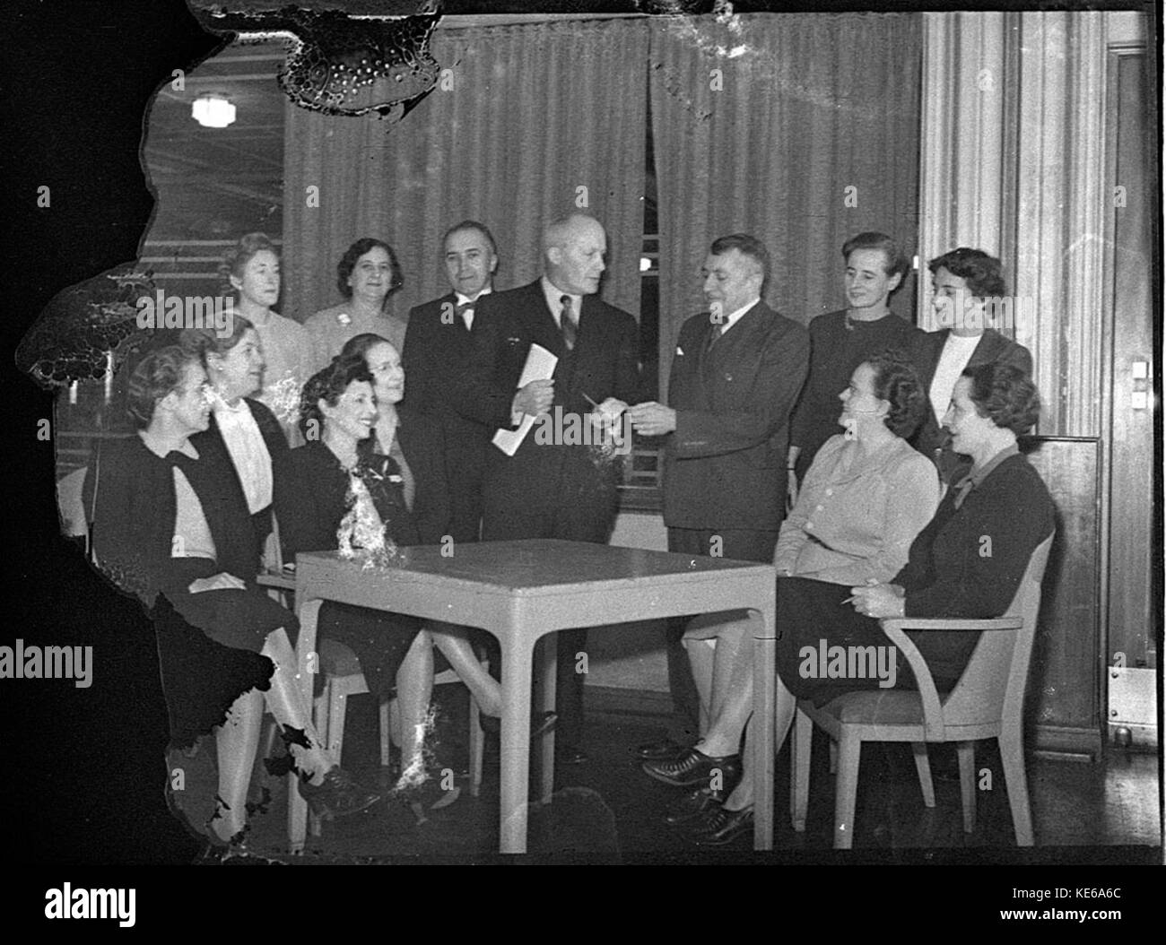 30089 Presentation Of Cheques Stock Photo Alamy 30089 Presentation Of Cheques Stock Photo Alamy
