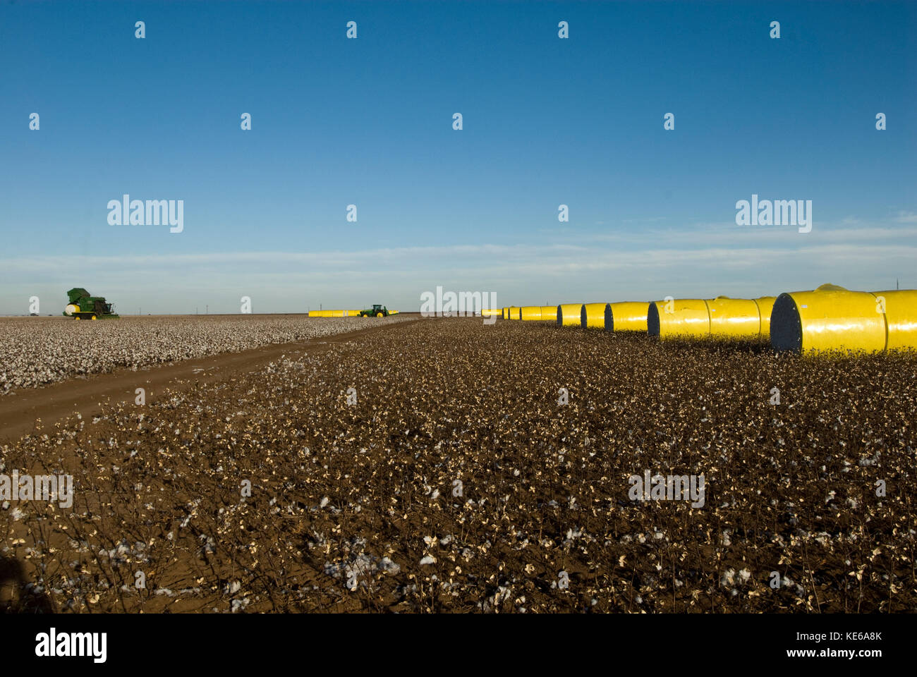 John deere cotton picker hi-res stock photography and images - Alamy