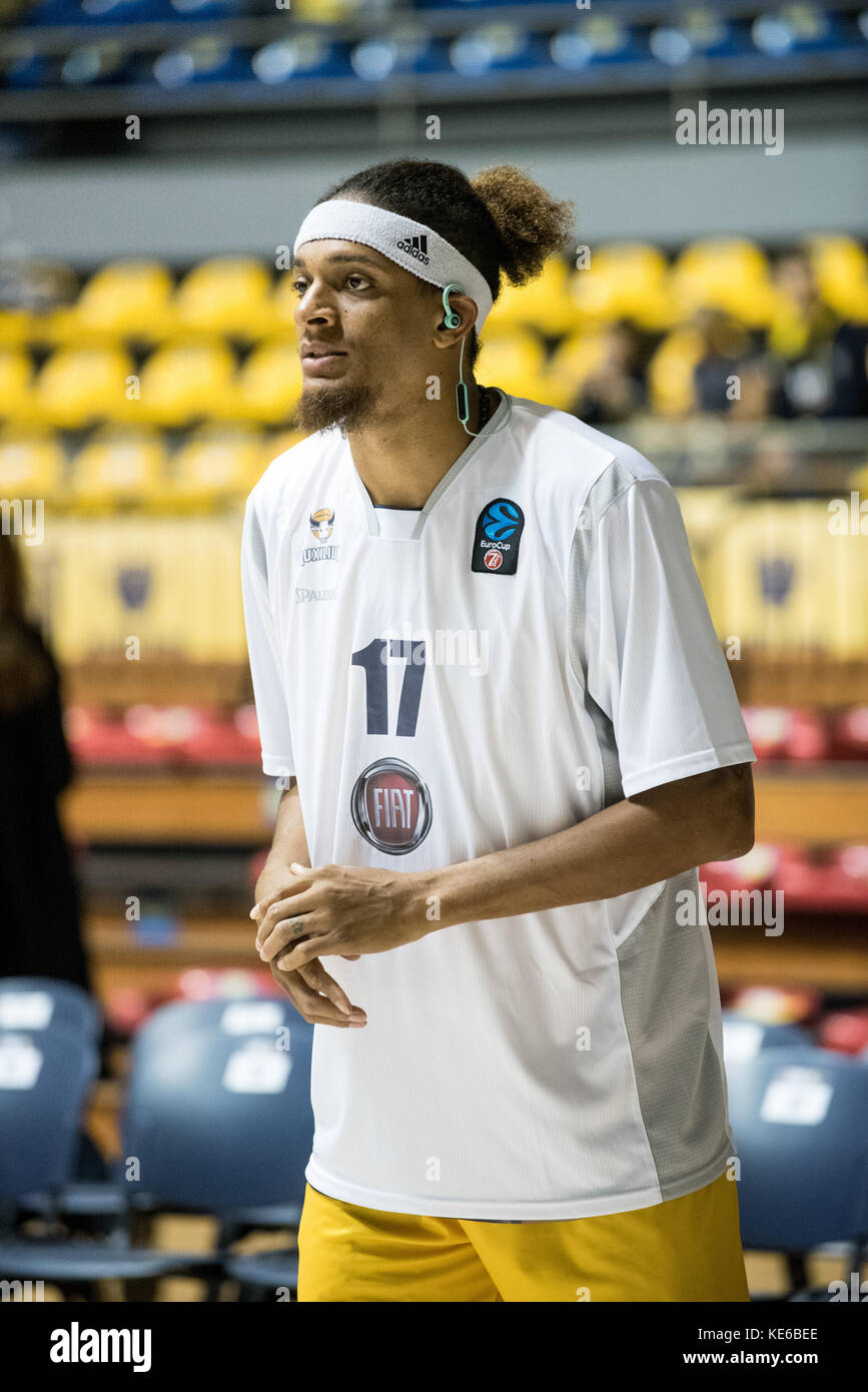Turin, Italy. 17th Oct, 2017. Deron Washington (Fiat Torino) during the ...