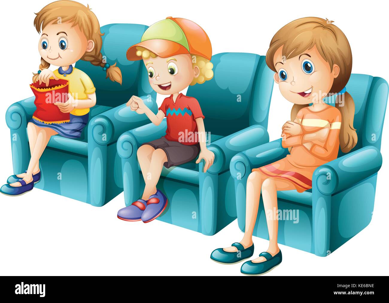 Child Sitting Clip Art