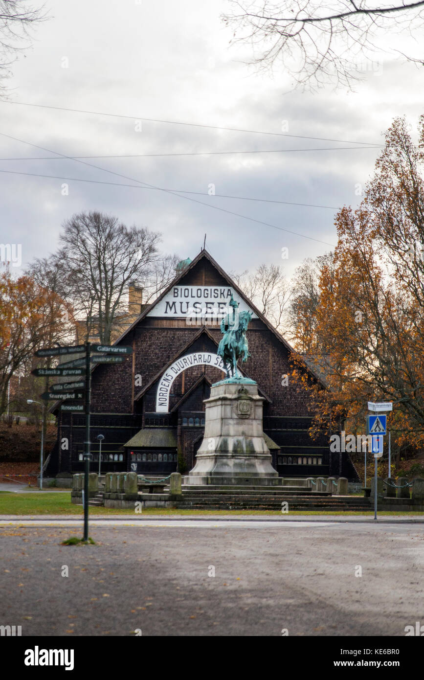 Biological museum, Stockholm, Sweden Stock Photo - Alamy