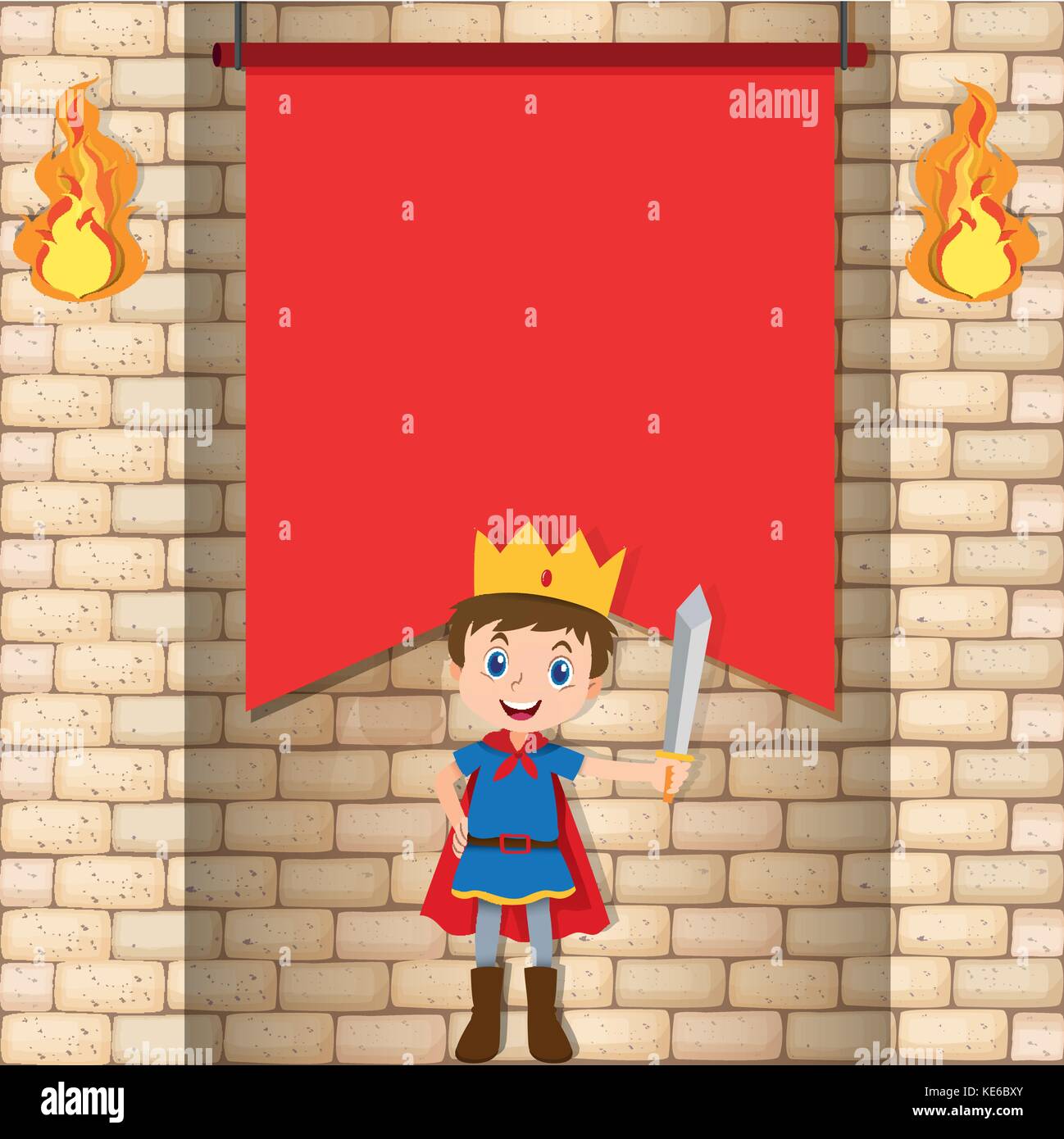 The red prince Stock Vector Images - Alamy