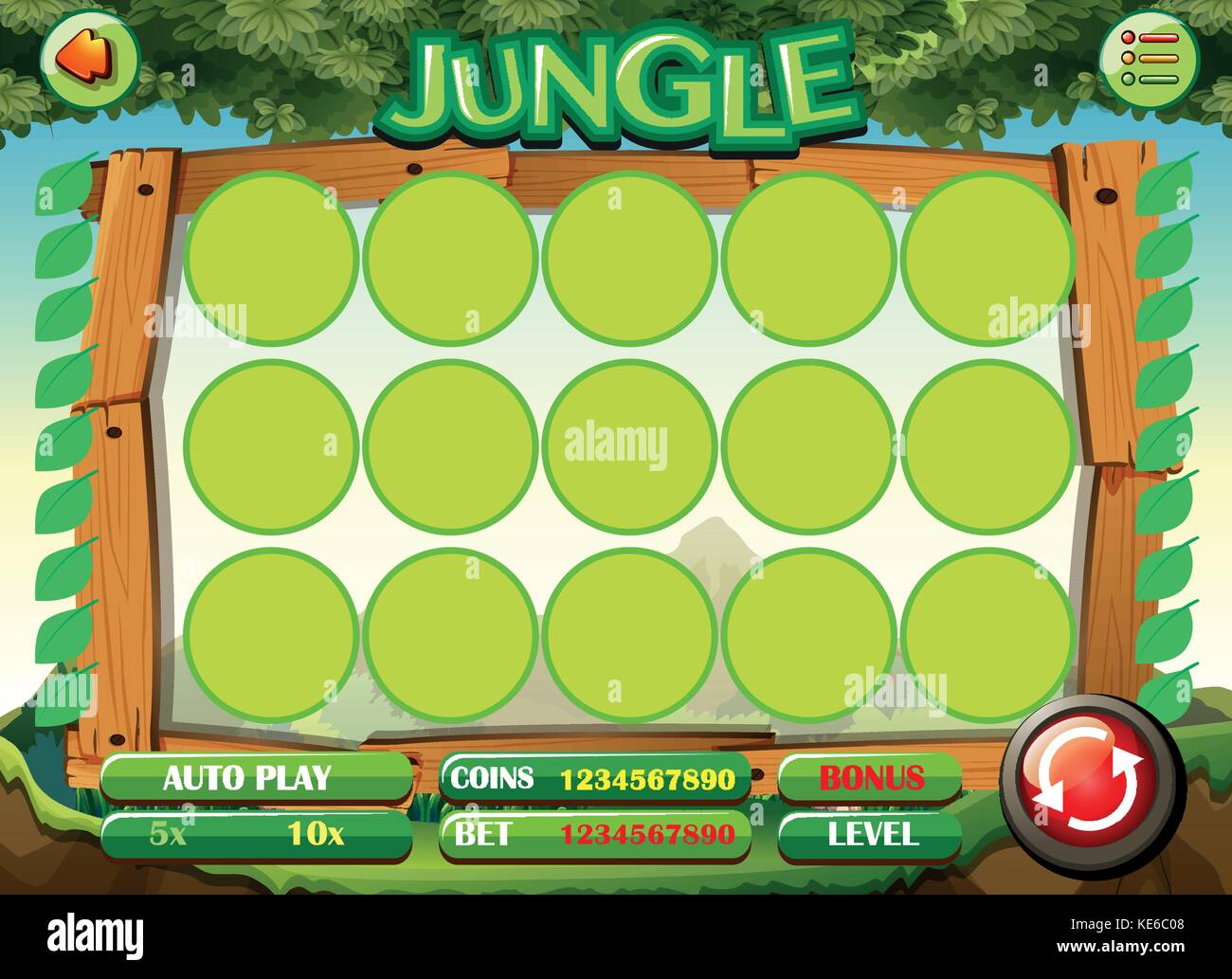 Jungle maze Stock Vector Images - Alamy