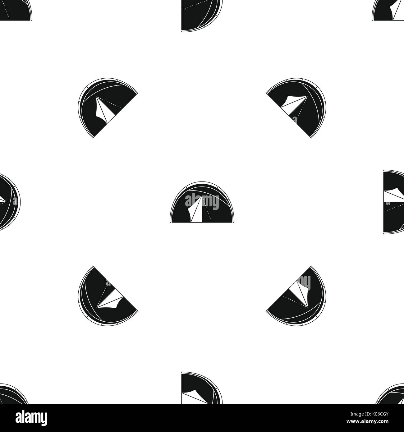 Dome tent pattern seamless black Stock Vector Image & Art - Alamy