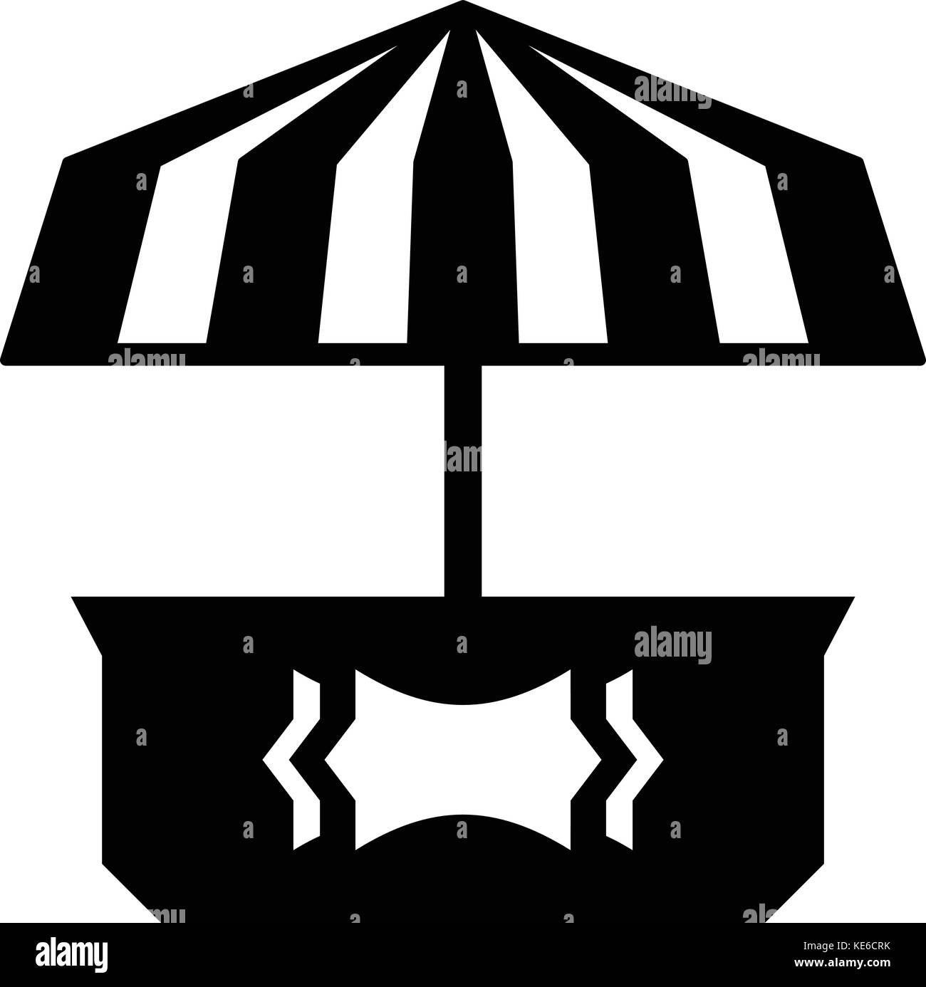 Business stall icon, simple black style Stock Vector Image & Art - Alamy