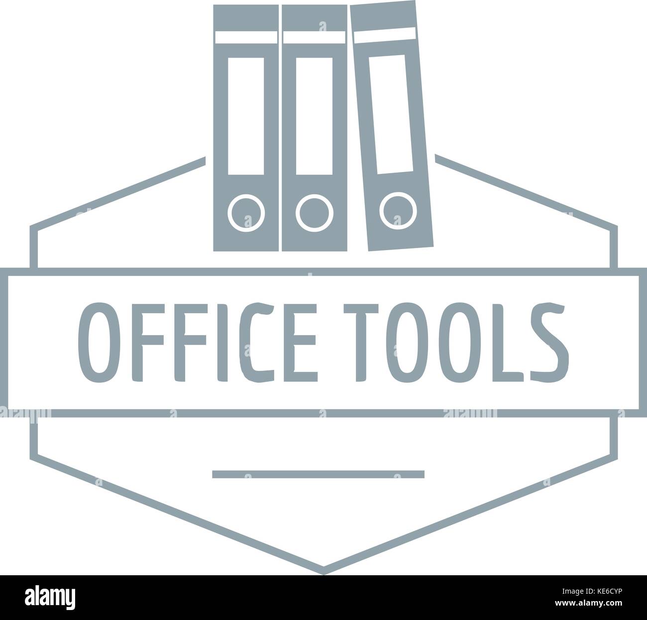 Office tool logo, simple gray style Stock Vector Image & Art - Alamy