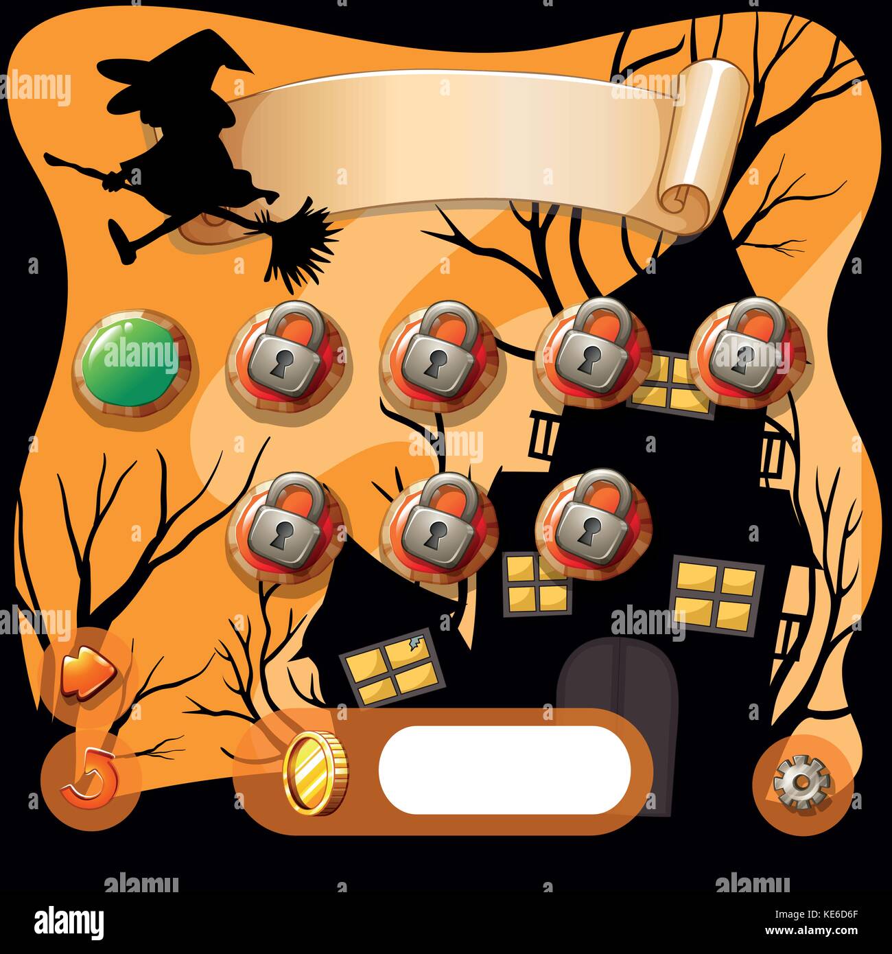 Screensaver wallpaper Stock Vector Images - Alamy