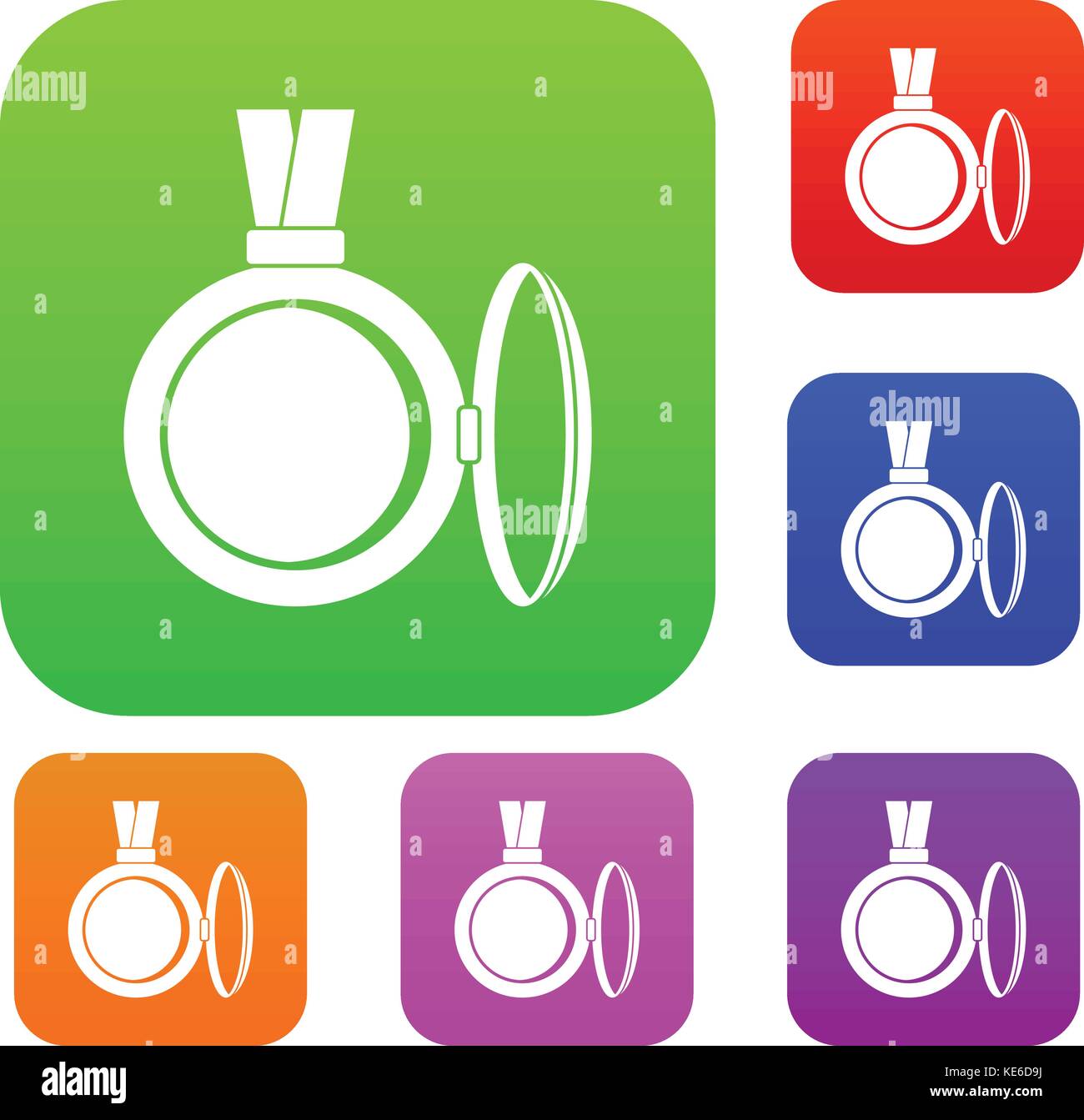 Medallion set color collection Stock Vector Image & Art - Alamy