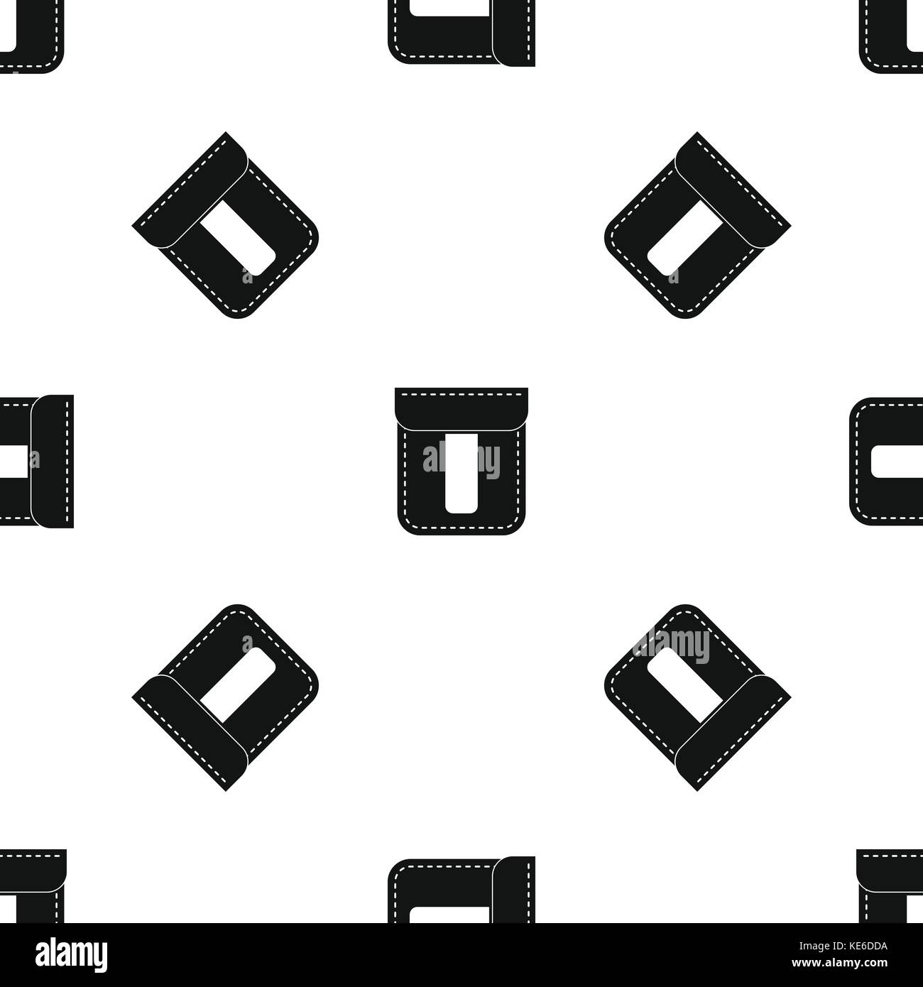 Black pocket pattern seamless black Stock Vector Image & Art - Alamy
